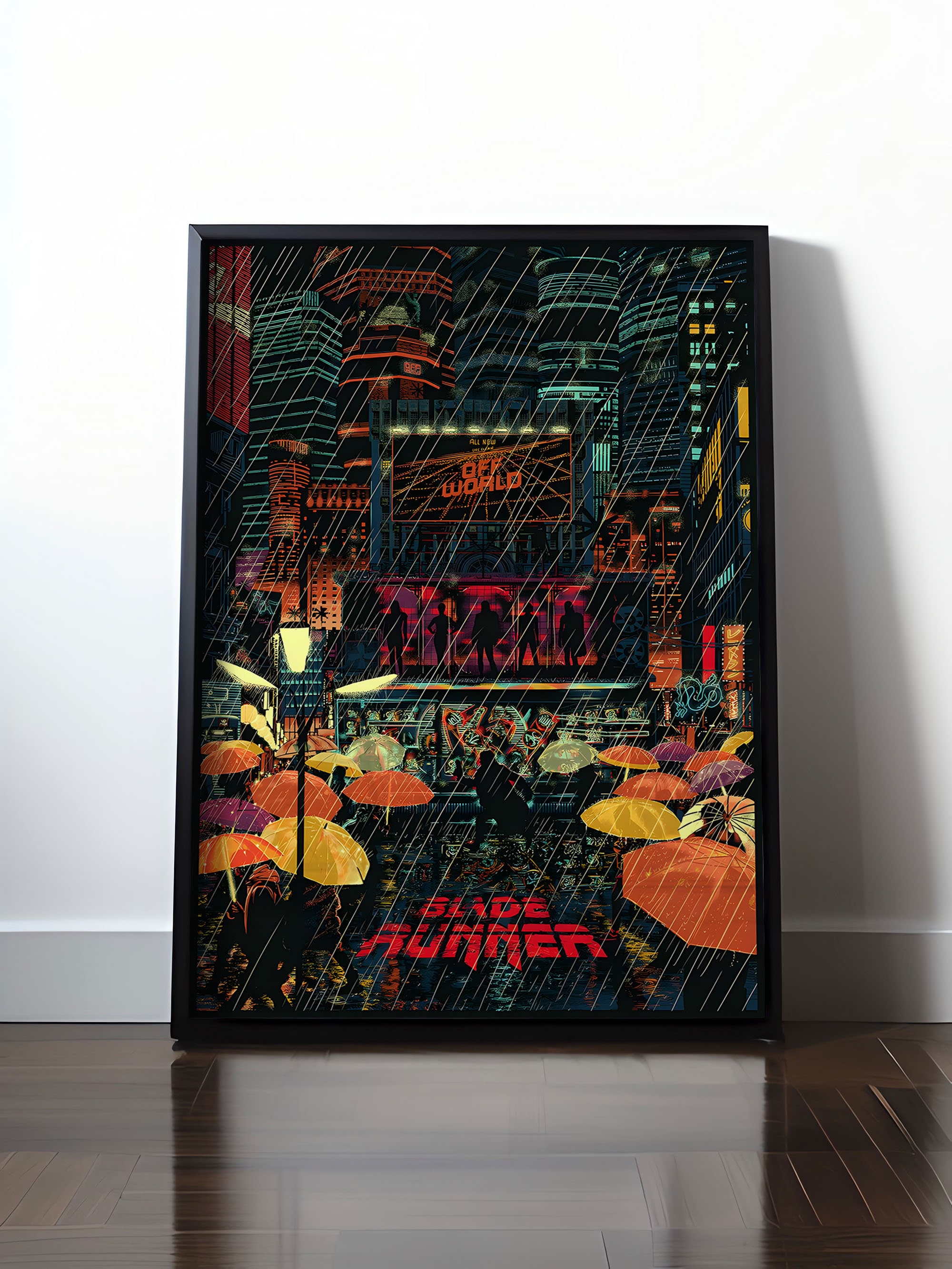 Blade Runner Poster, Harrison Ford Wall Painting, Roll Canvas Painting ...
