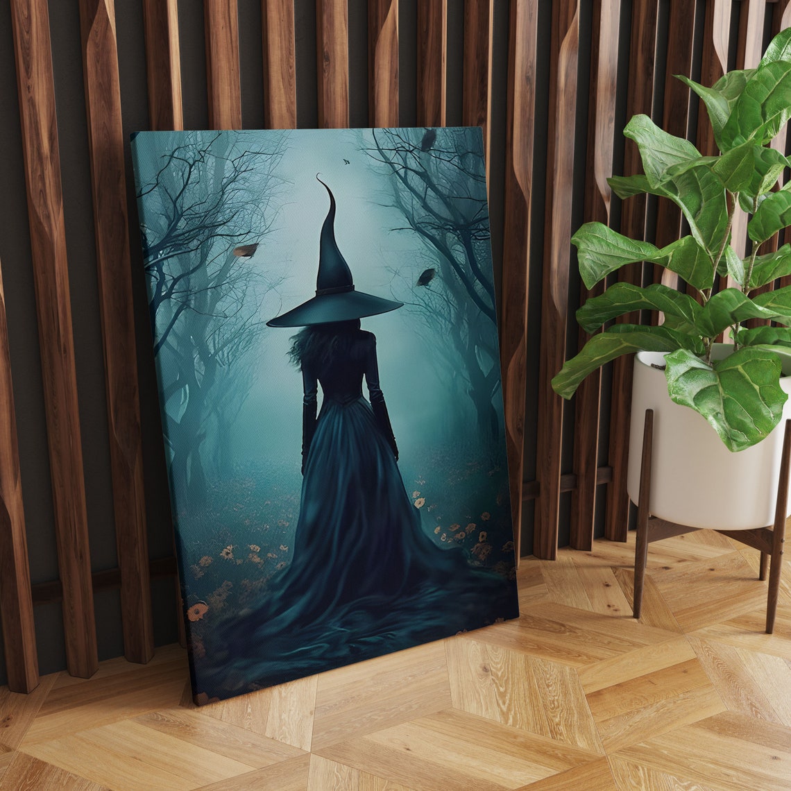 Surreal Witch Art Halloween,fall Decor, Witch Ai Prints, Ai Created, Ai ...