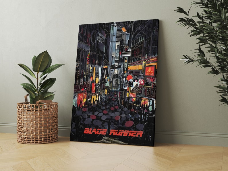 Blade Runner Poster, Harrison Ford Wall Painting, Roll Canvas Painting ...