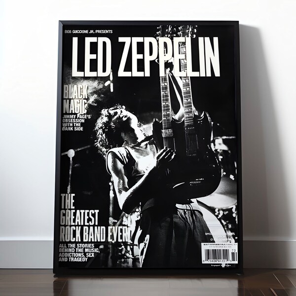 Led Zeppelin Concert Poster - Etsy