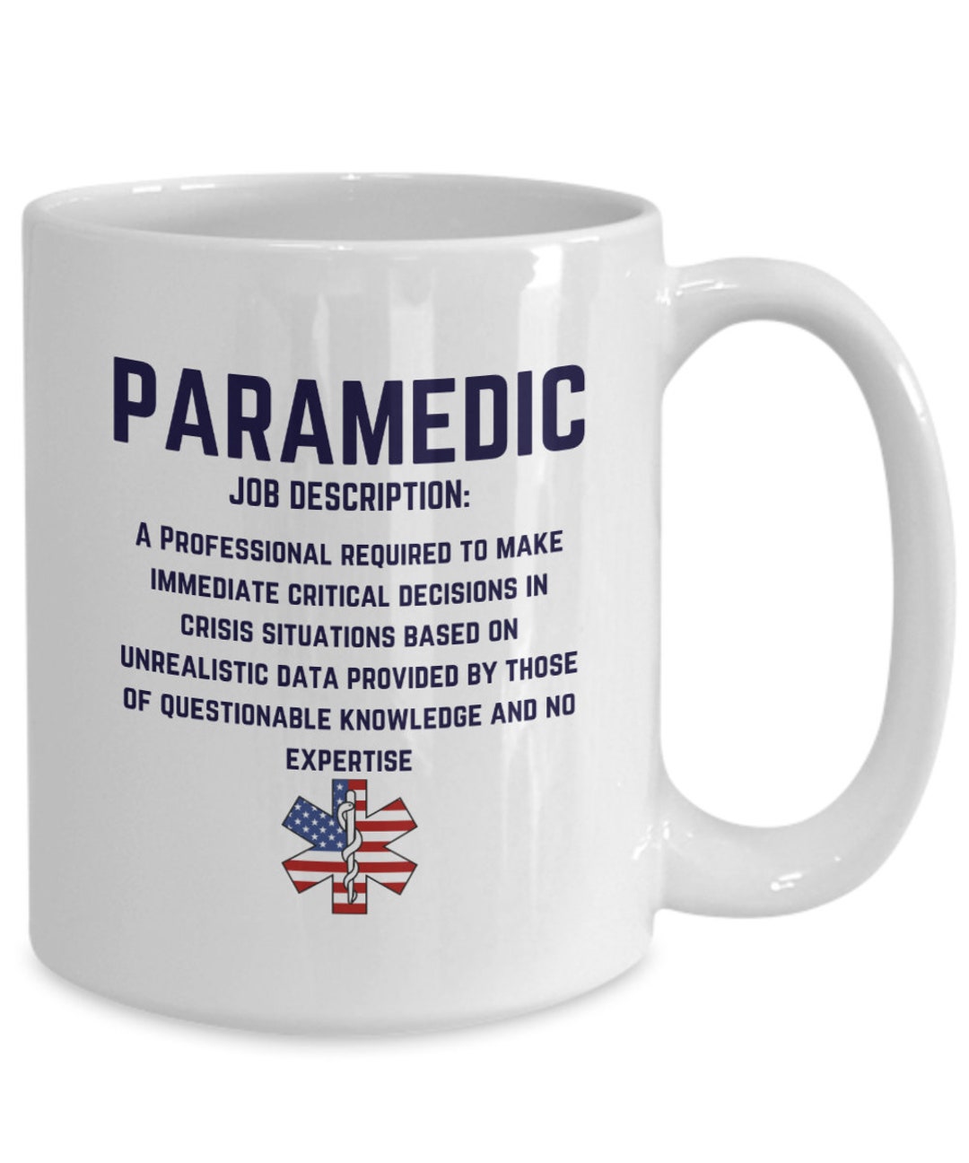 Paramedic Career Job Description Gift for Every Paramedic, Paramedic ...