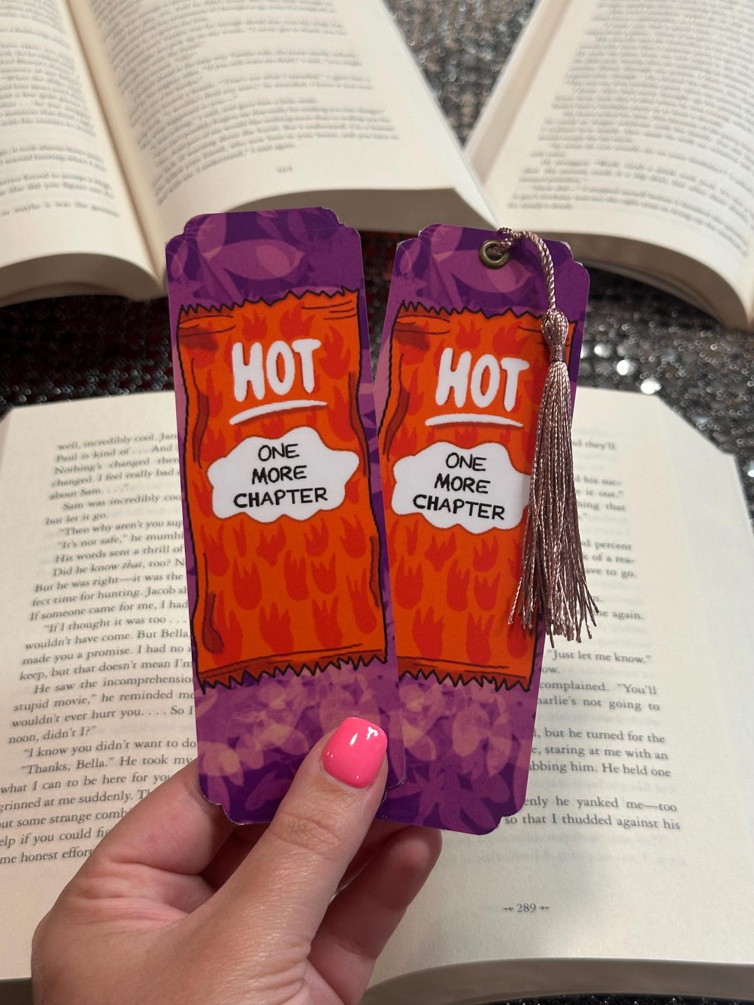 Taco Bell Inspired Hot Sauce Bookmark: Book Lover Gift - Etsy