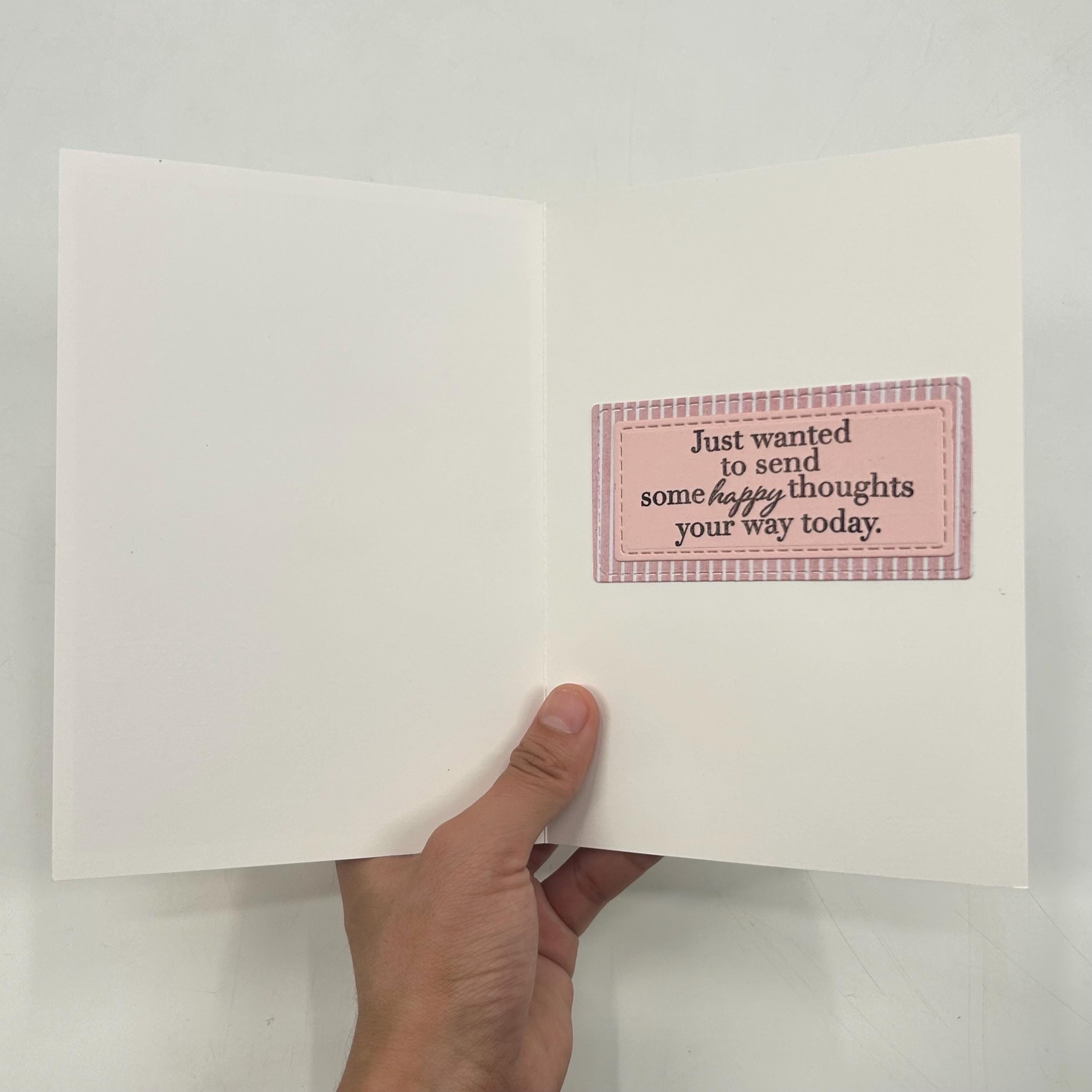From Me, to You Handmade Large Greeting Card - Etsy