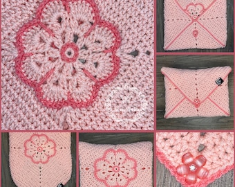 Crochet Tulip Book Cover/bible Cover - Etsy