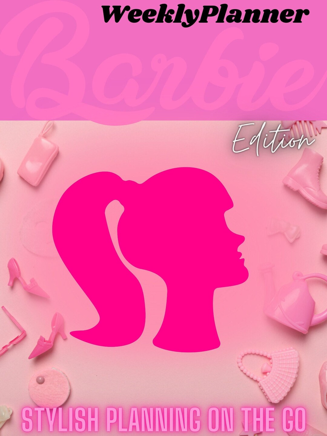 Barbie Edition Weekly Digital Planner - Etsy