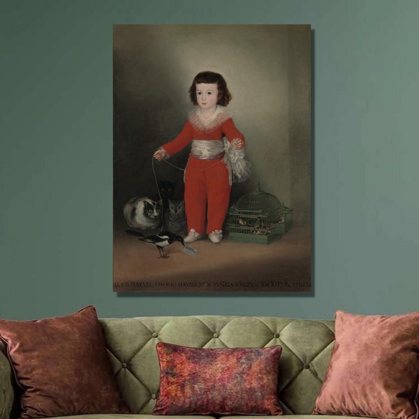 Goya Red Boy - Etsy
