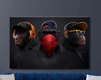 Marc Chagall Couple Under Tree Art Print Marc Chagall Canvas - Etsy