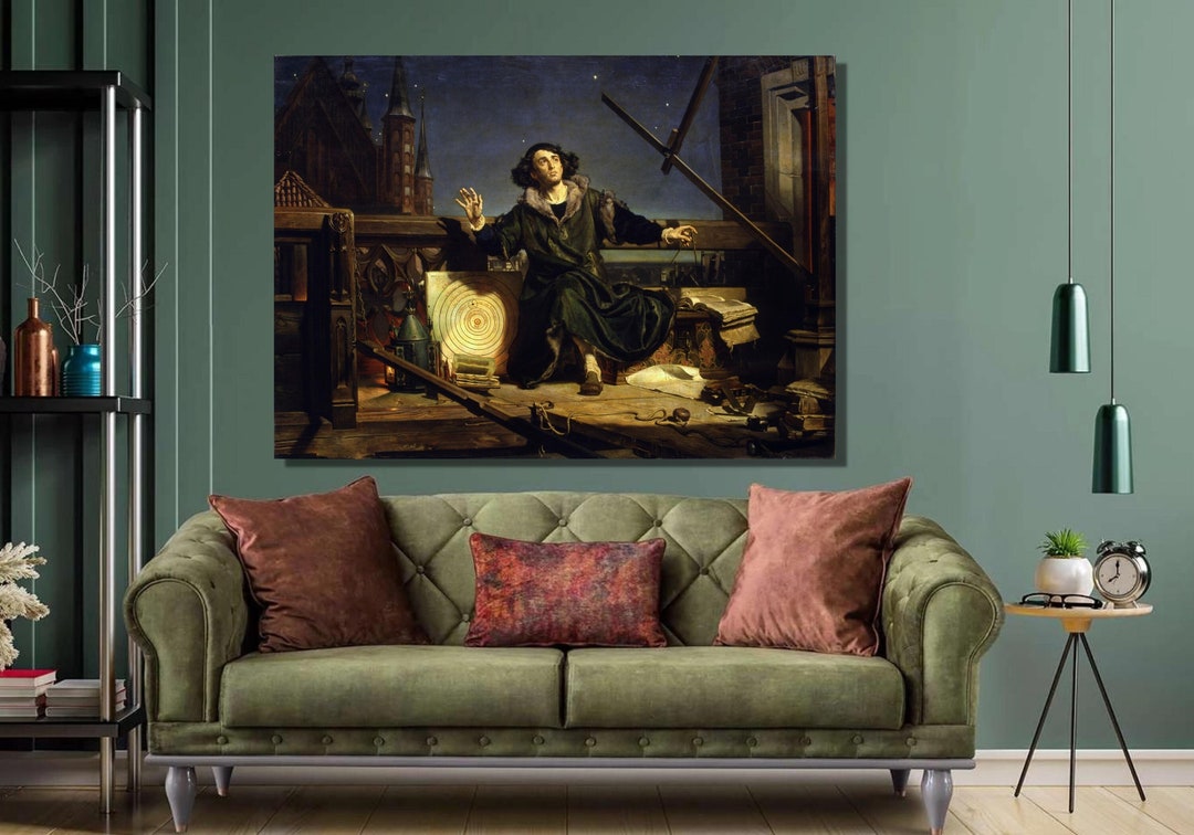 Jan Matejko Astronomer Copernicus Canvas Art Print, History Painting - Etsy