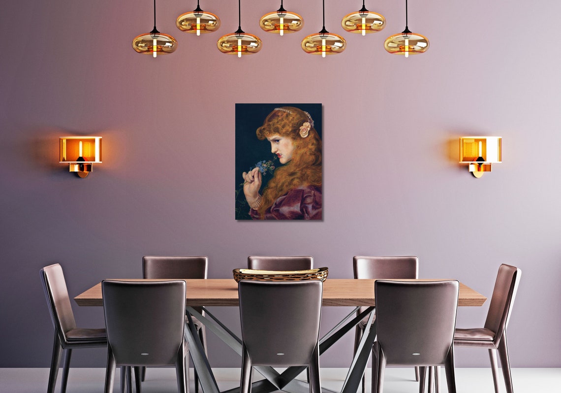 Frederick Sandys Love's Shadow Art Print, Victorian Canvas Wall Decor ...