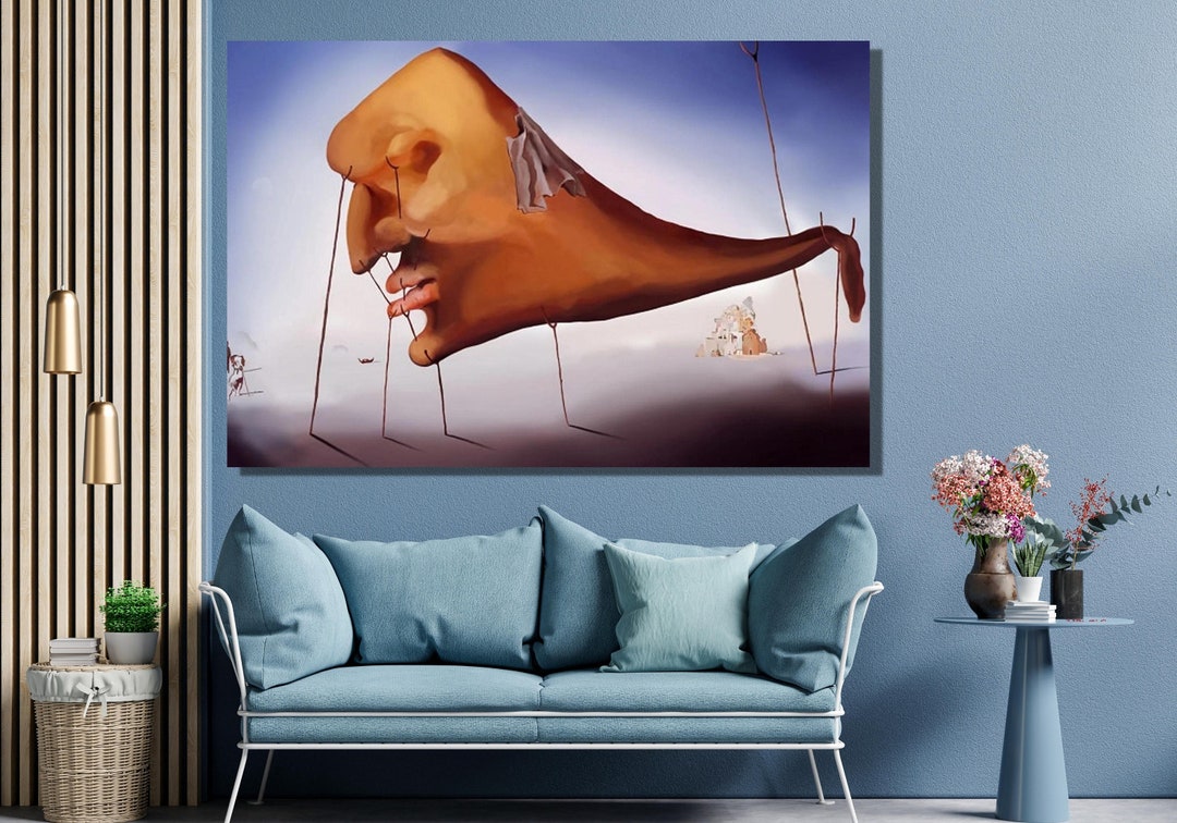 Salvador Dali Sleep Le Sommeil Canvas Wall Art Print,high Quality Paper ...