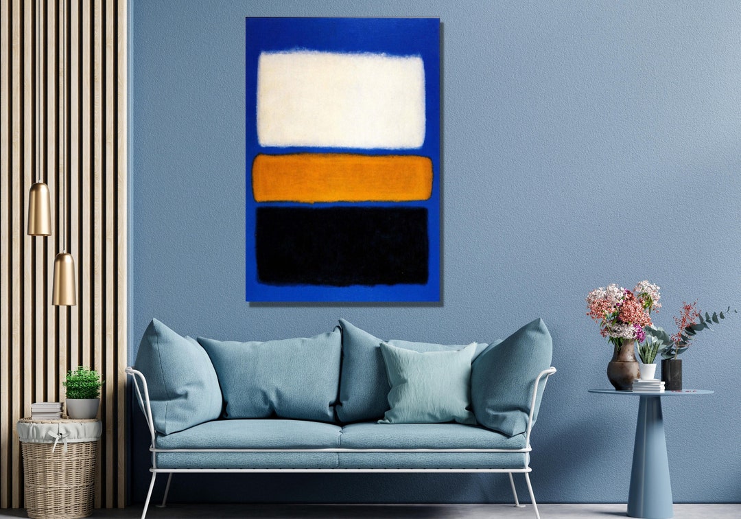 Mark Rothko No. 16, 1961 Art Print,canvas Wall Art,rothko Art Museum ...