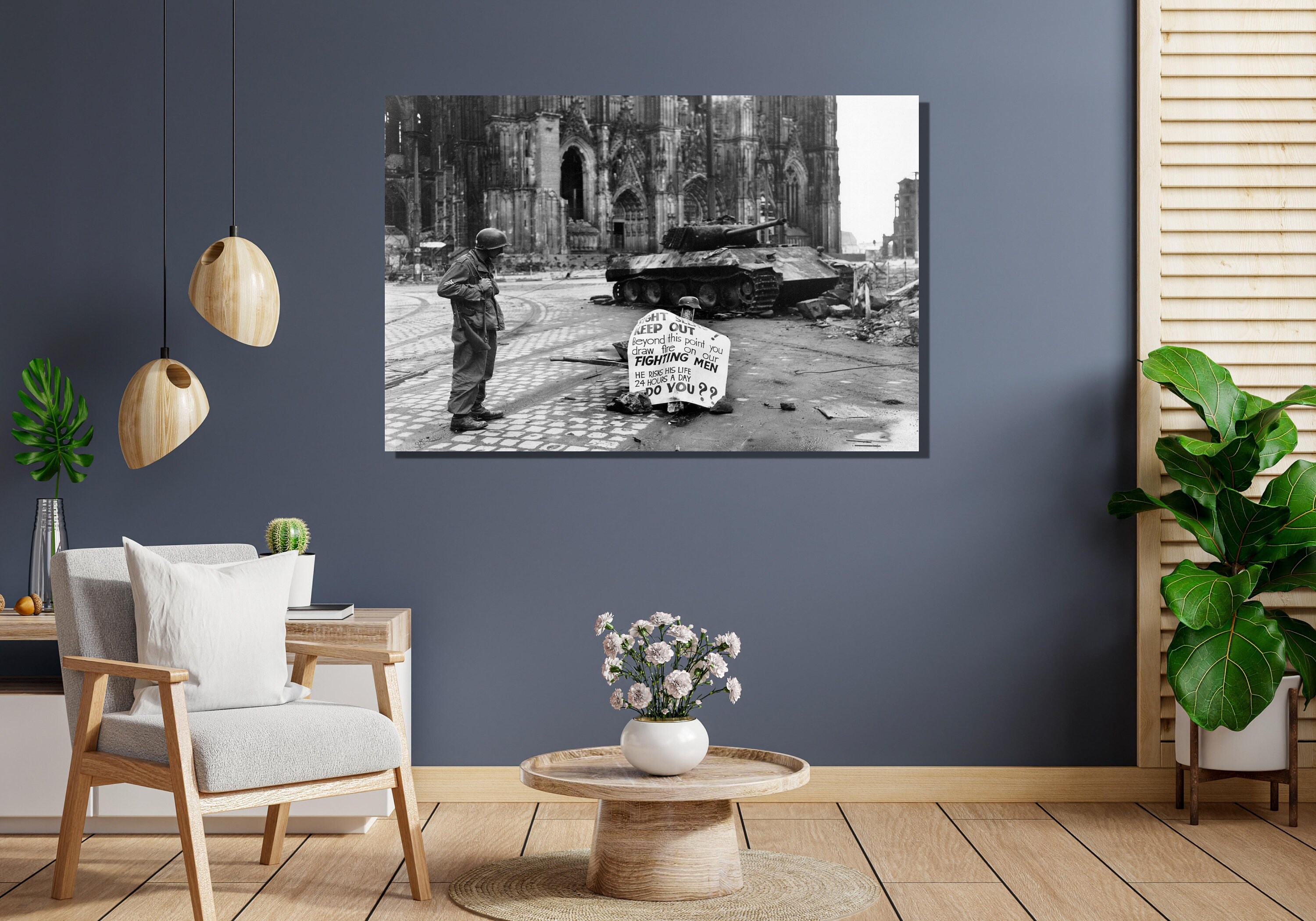 WWII USA Troop Warning Sign Colognetank Duel in Cologne the - Etsy