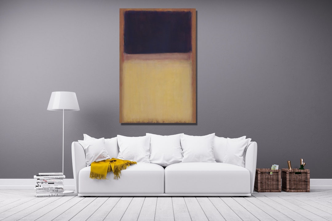 Mark Rothko No.9 (dark Over Light Earth) Art Print, Reproduction ...