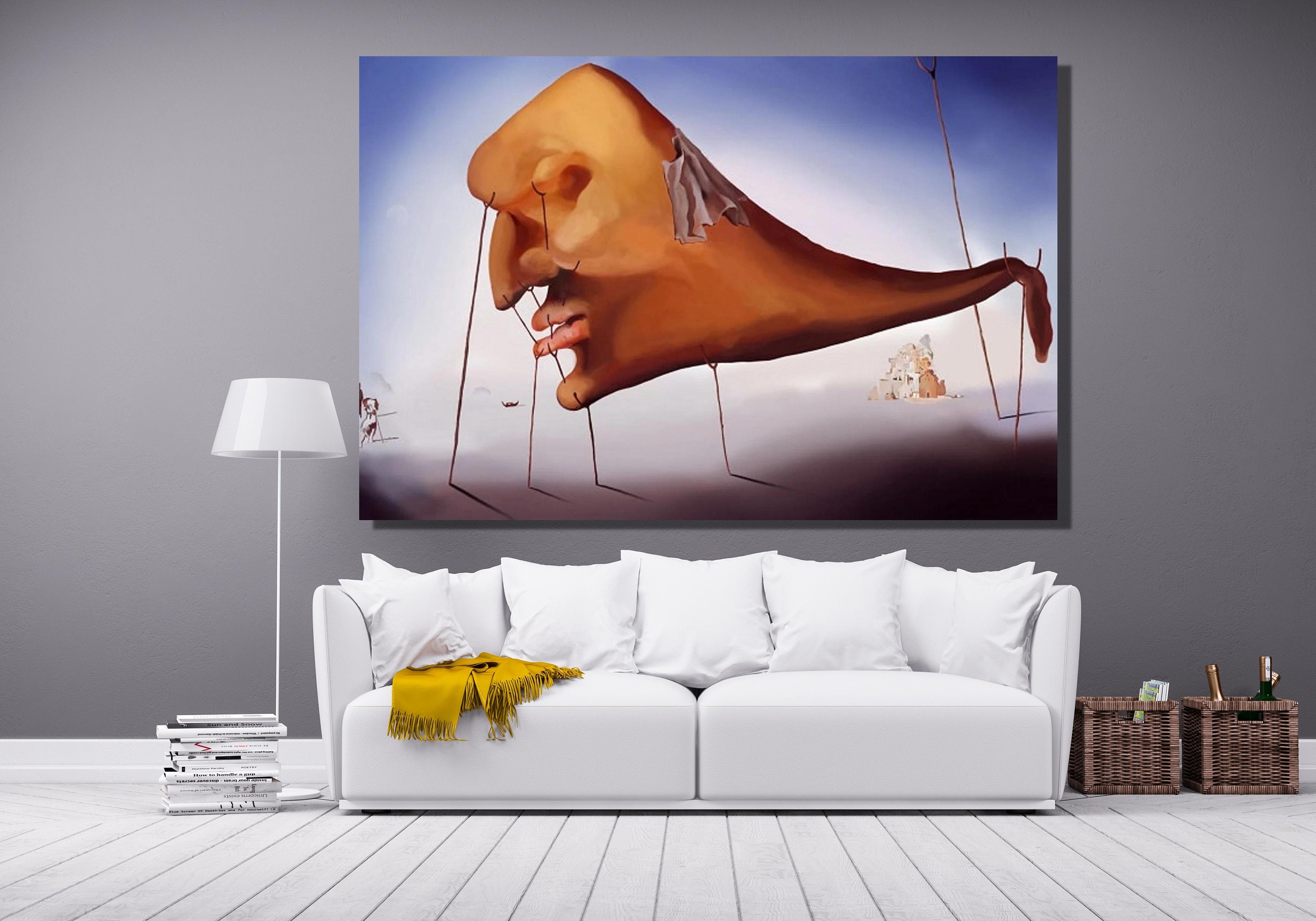 Salvador Dali Sleep Le Sommeil Canvas Wall Art Printhigh - Etsy