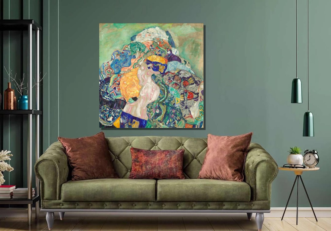 Gustav Klimt Baby Art Print, Gustav Klimt Canvas Wall Art,klimt Artwork ...