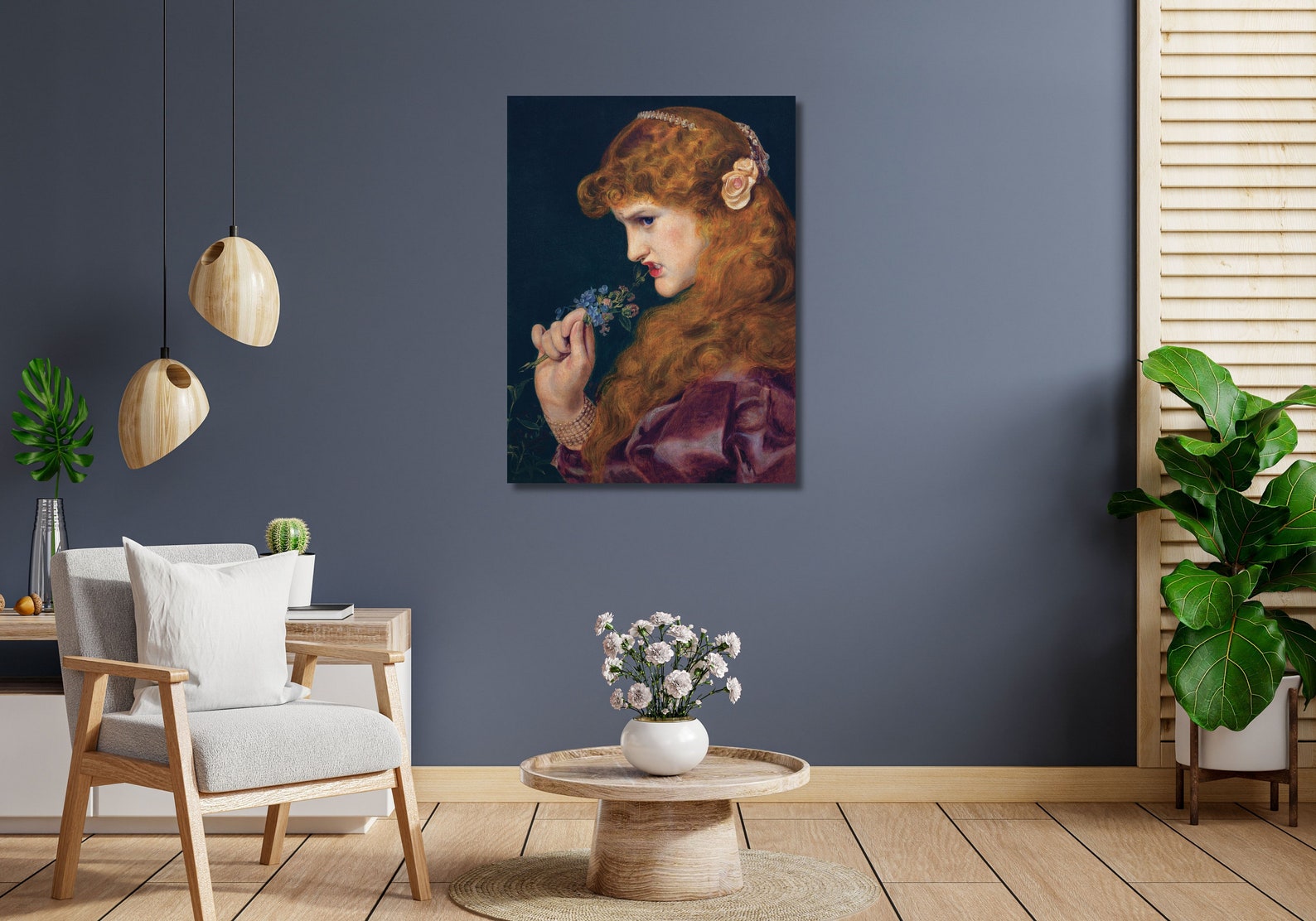 Frederick Sandys Love's Shadow Art Print, Victorian Canvas Wall Decor ...