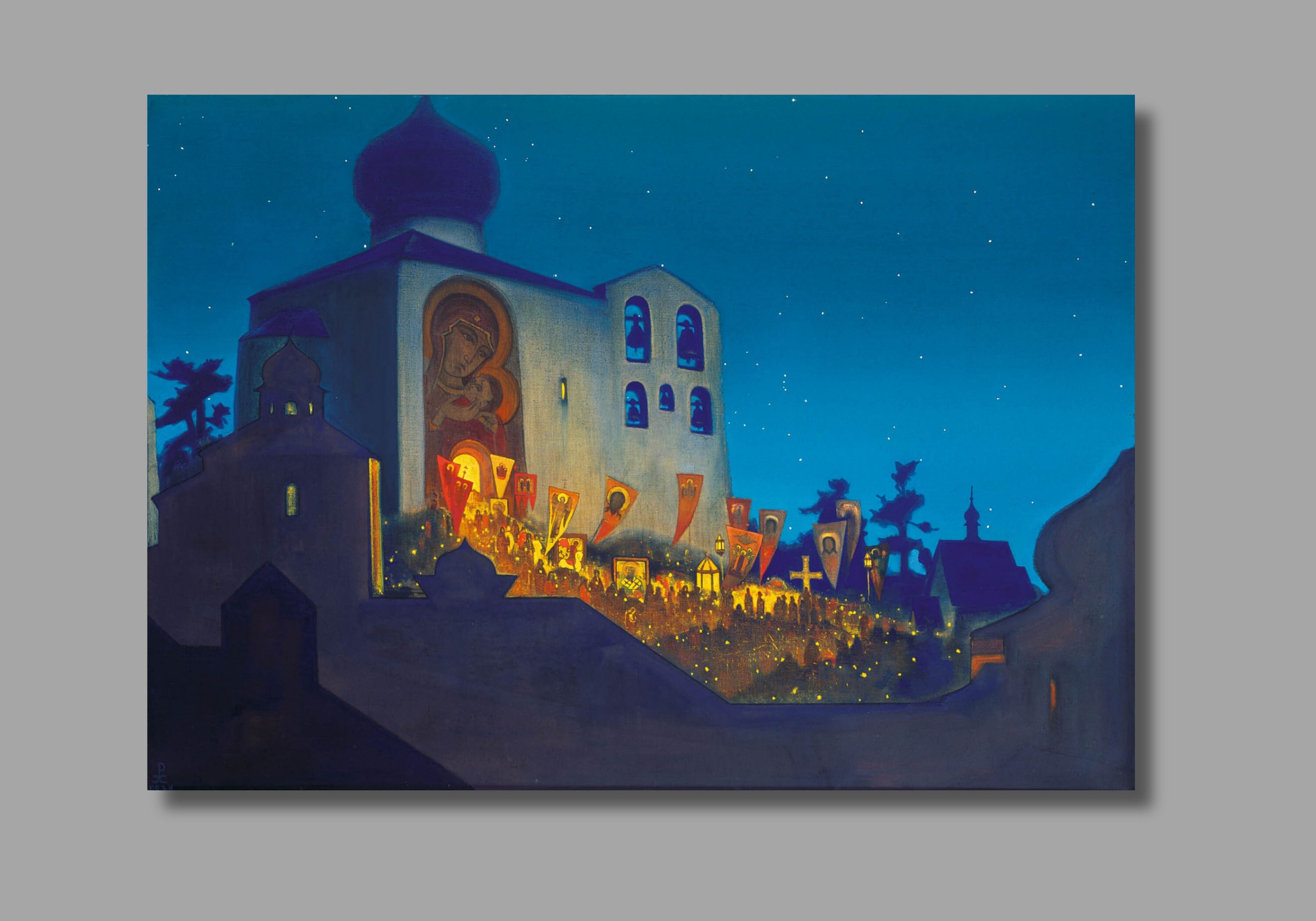 Nicholas Roerich Sky Power Art Print, Russian Easter, Nicholas Roerich ...