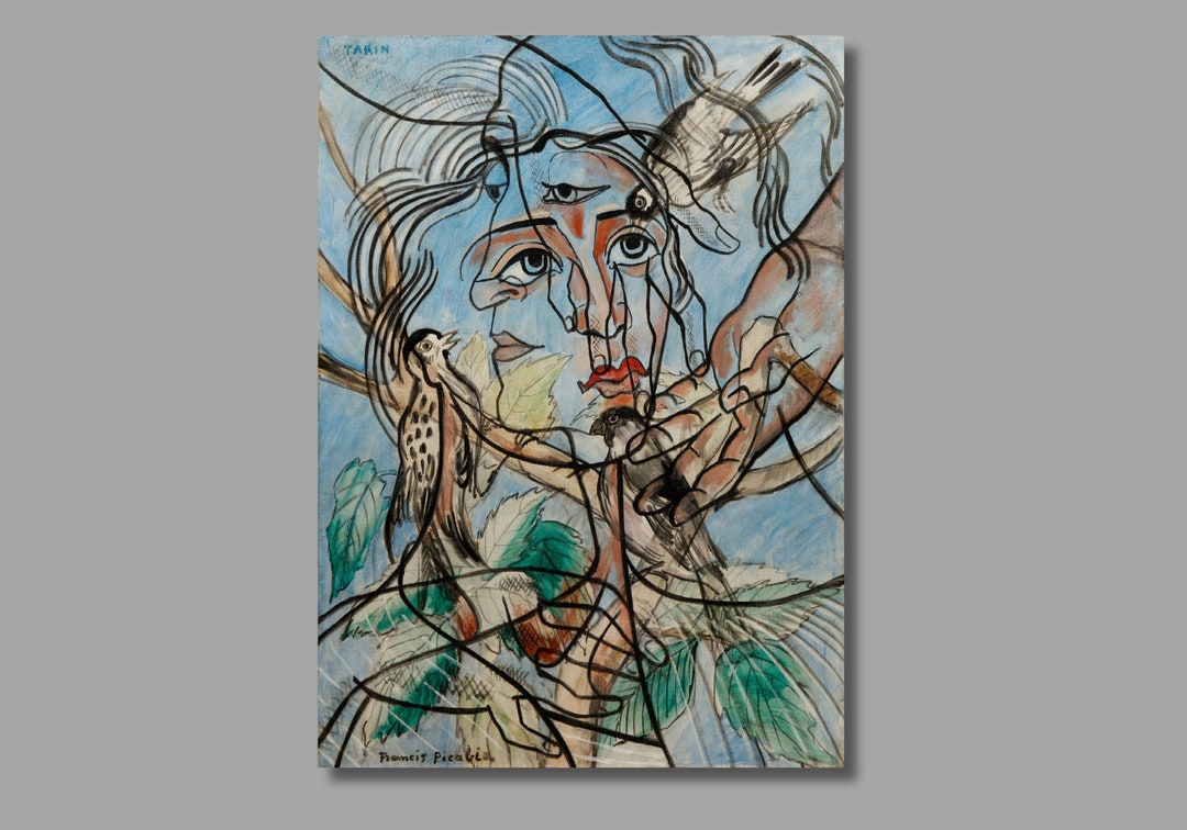 Francis Picabia Tarin Art Print, Canvas Wall Art, Francis Picabia ...