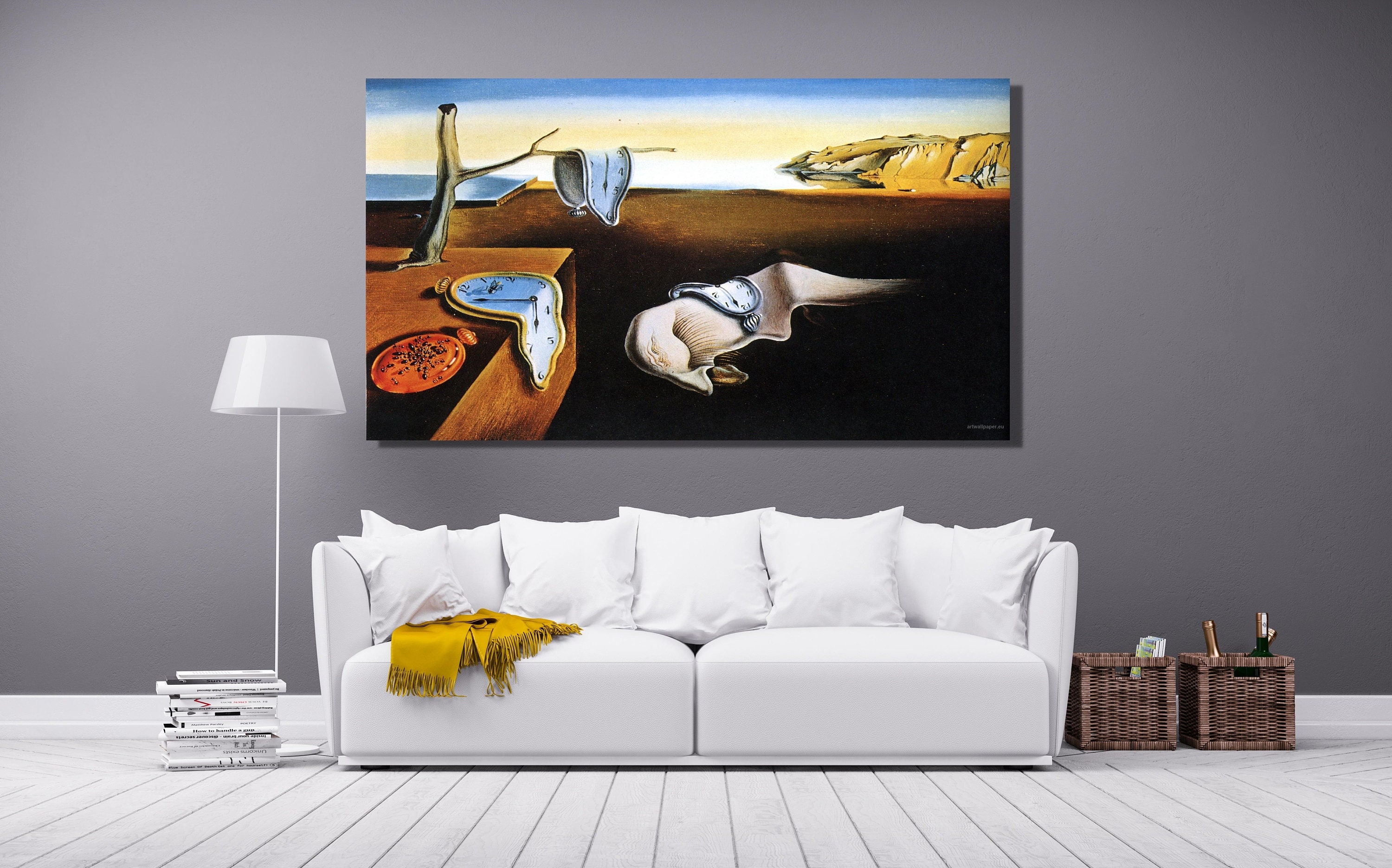 Salvador Dali Poster the Persistence of Memory Picture Poster - Etsy