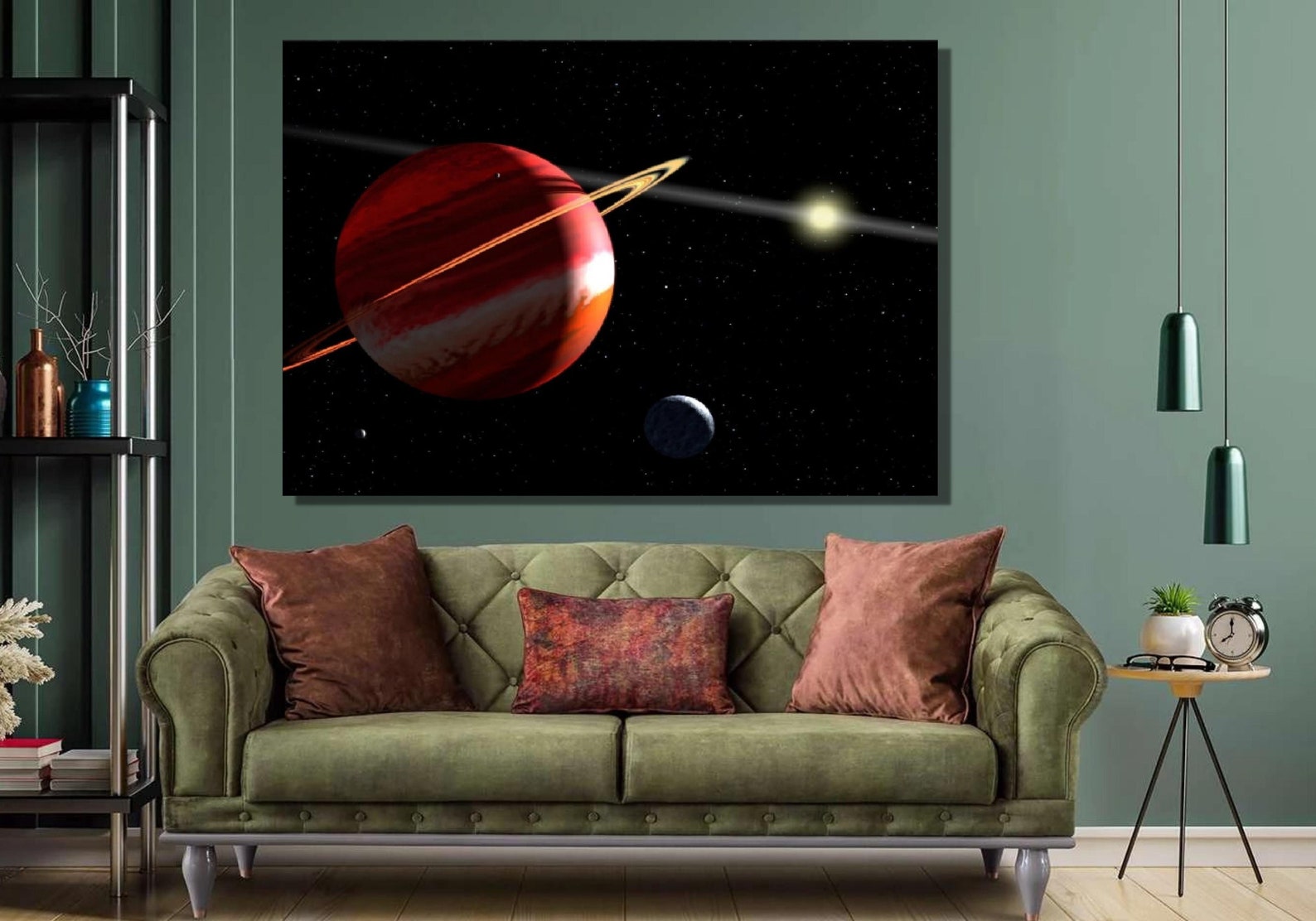 Epsilon Eridani Planet NASA Image: Space Canvas Art - Etsy