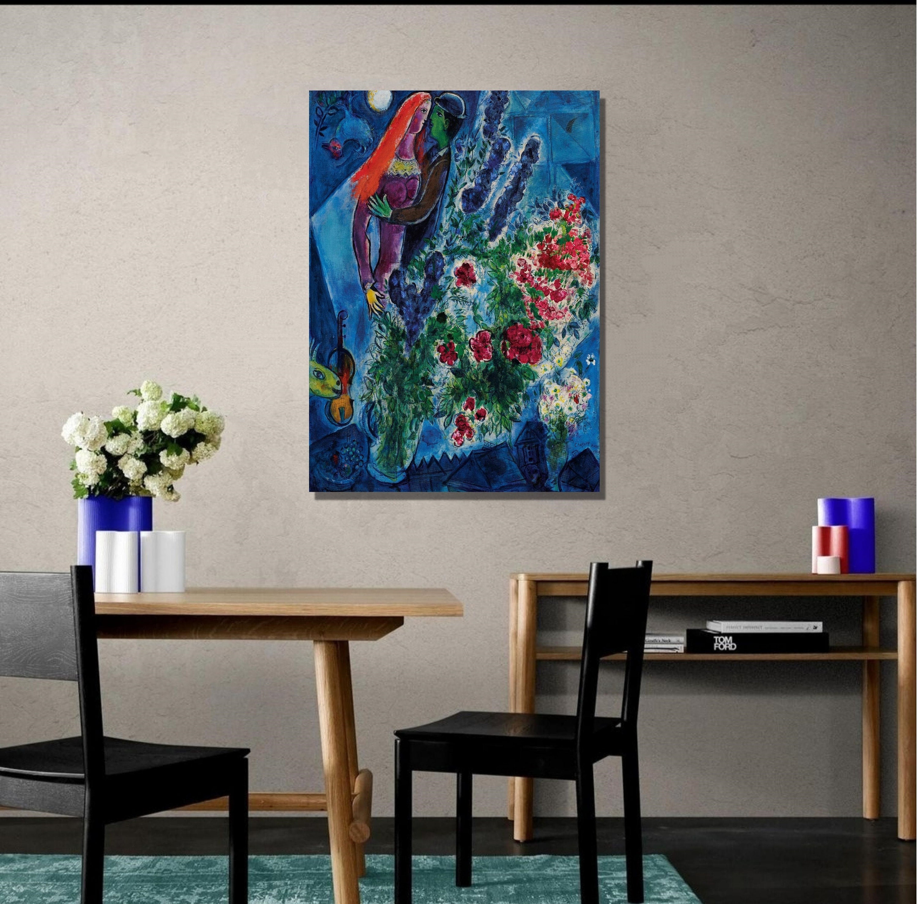 Marc Chagall the Beautiful Redhead Art Print,marc Chagall Red Hair ...