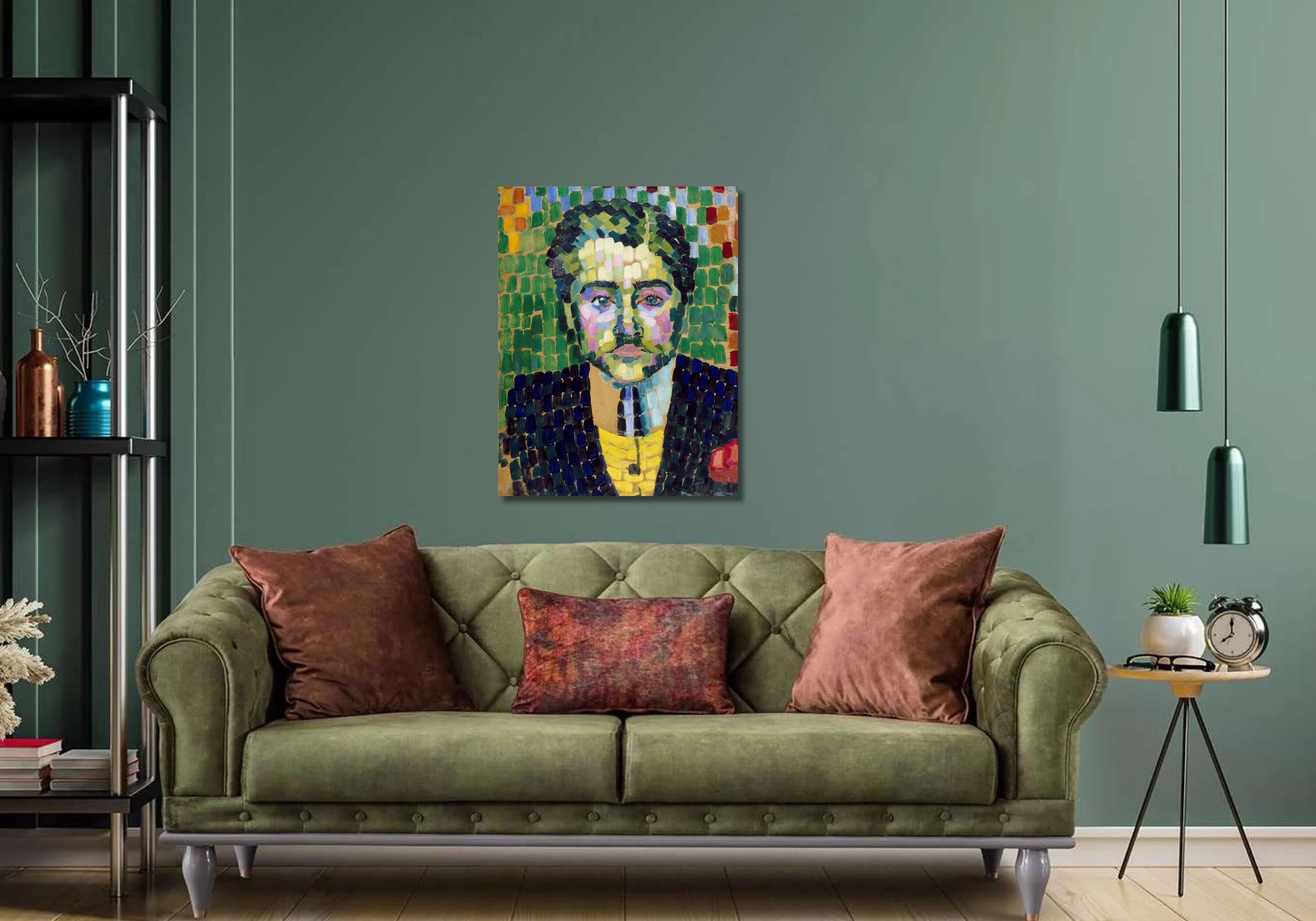 Jean Metzinger Robert Delaunay Portrait, Canvas Wall Art - Etsy