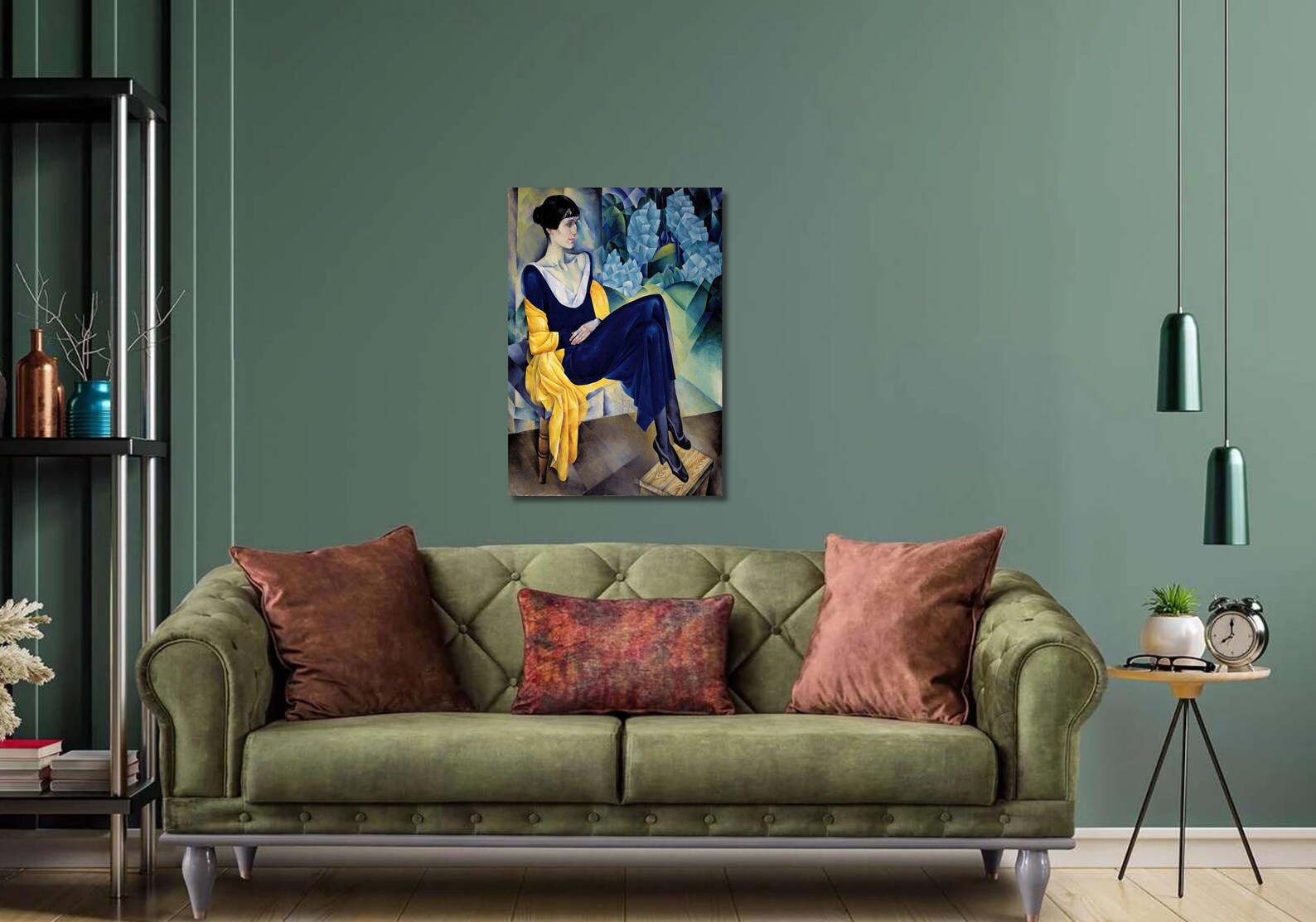 Nathan Altman Portrait of Anna Akhmatova, Fine Art Canvas Print - Etsy