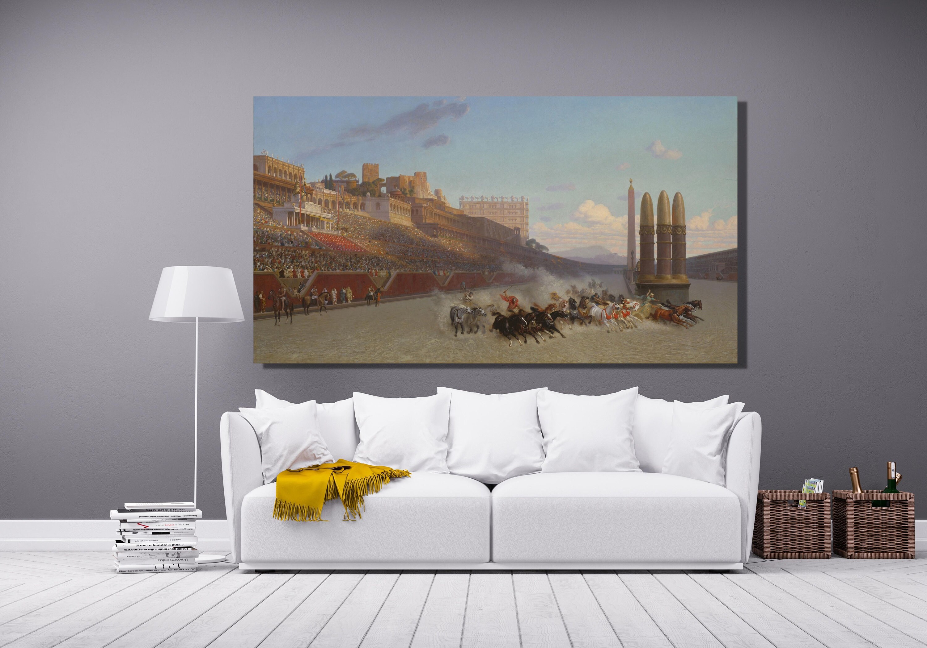 Jean Leon Gerome Chariot Race Art Print Jean Leon Gerome - Etsy