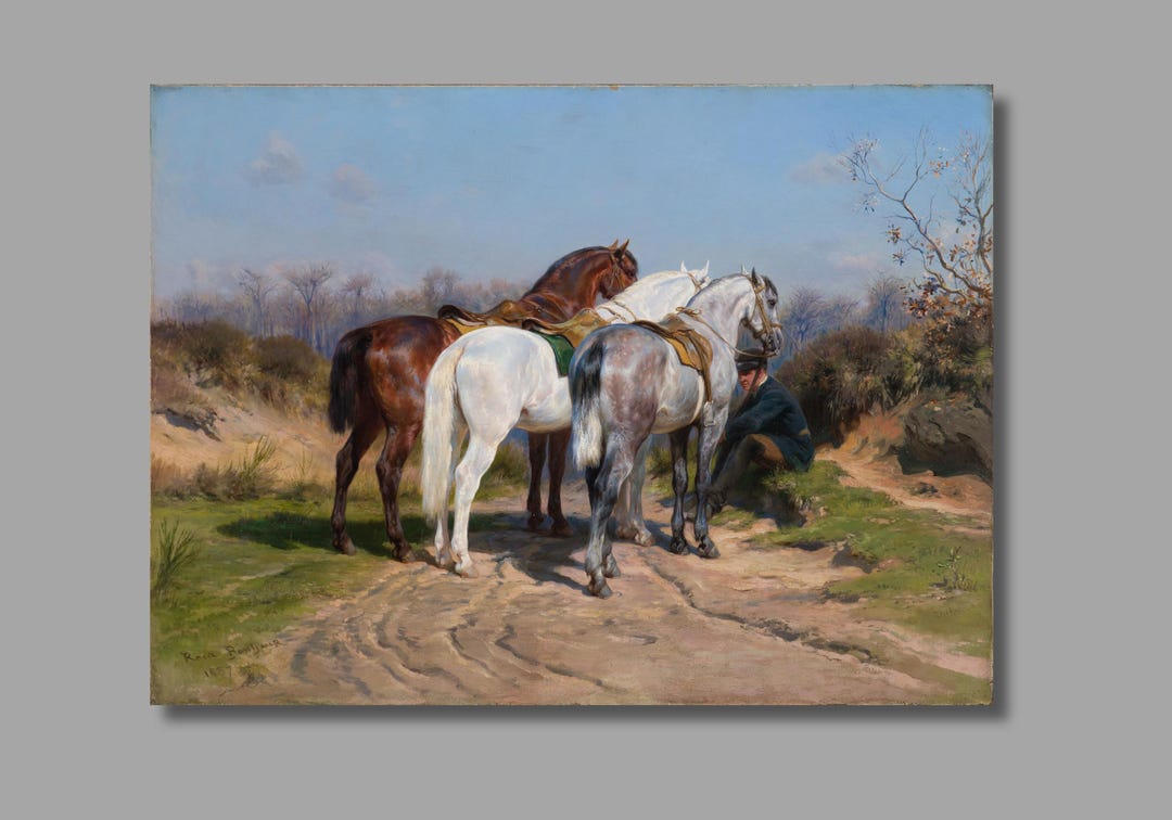 Rosa Bonheur ,relay Hunting , Canvas Art Print - Etsy