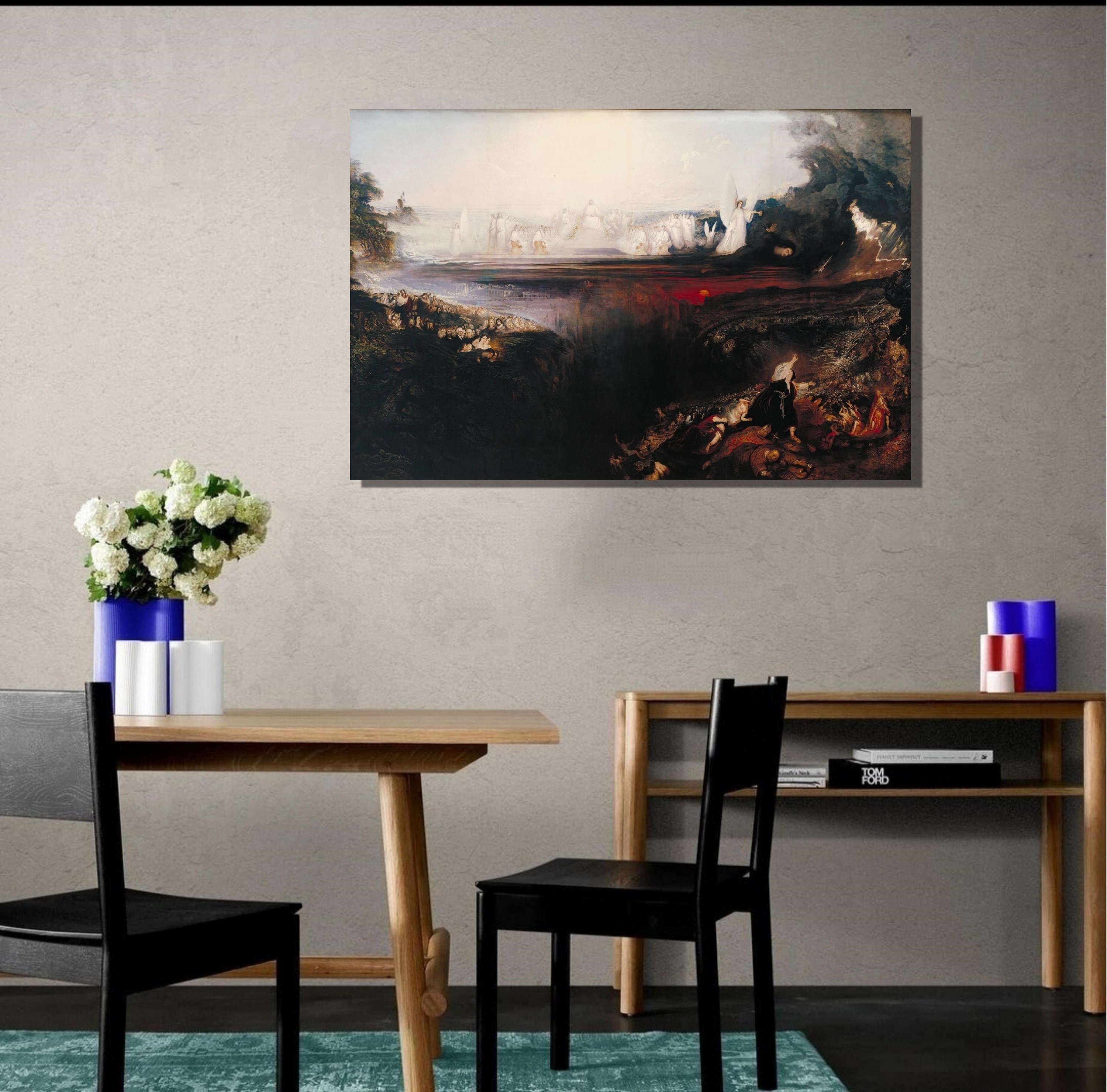 John Martin the Last Judgement Art Print John Martin Canvas - Etsy
