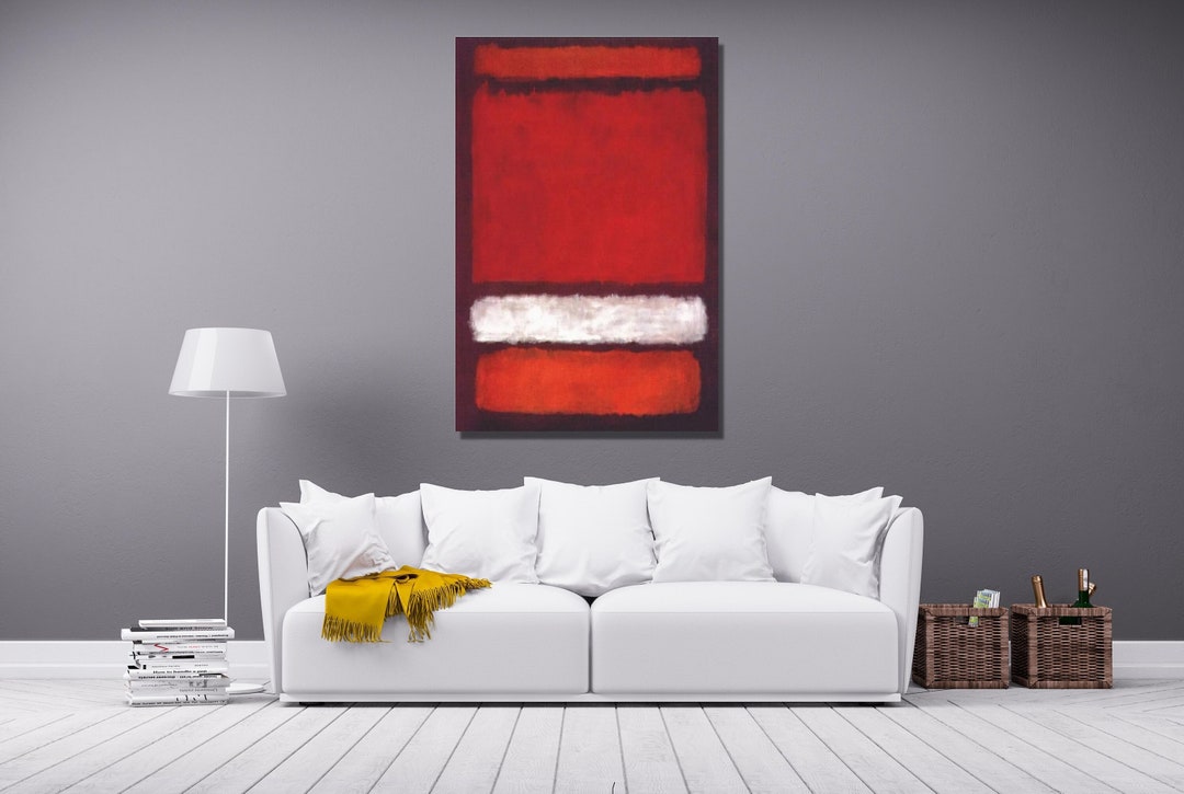 Mark Rothko No 7 1960 Art Print,canvas Wall Art,rothko Art Museum ...