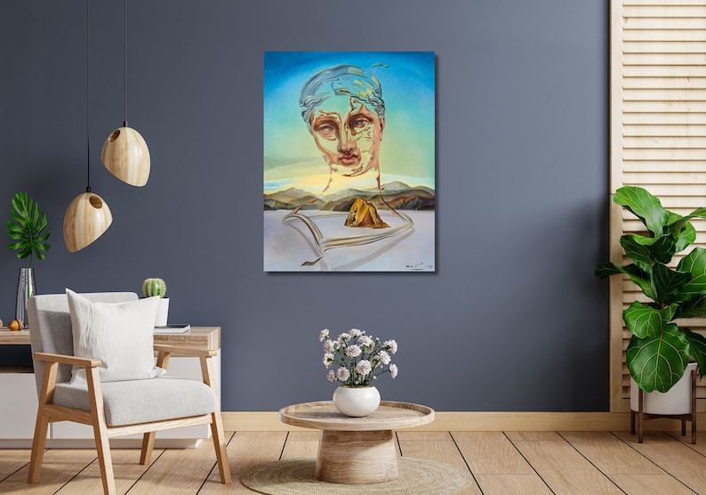 Salvador Dali Birth of a Divinity, 1960 Art Print, Salvador Dali Canvas ...
