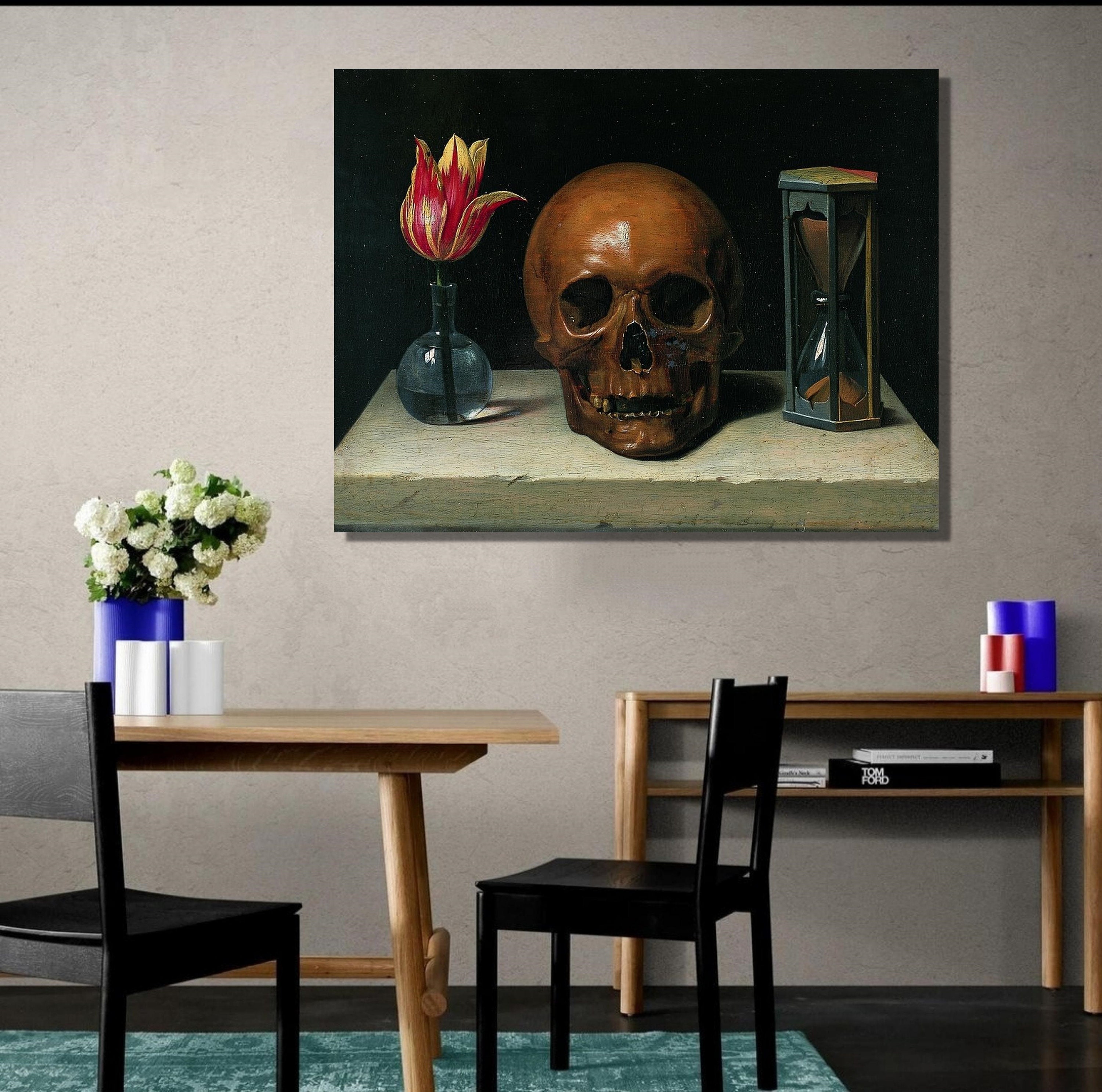 Memento Mori, Philippe De Champaigne Canvas Wall Art, Still-life With a ...
