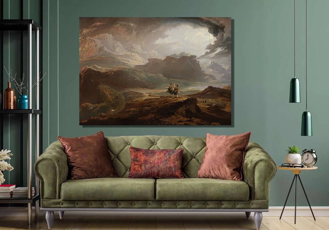 John Martin Macbeth Canvas Art Print: Romanticism Wall Decor - Etsy