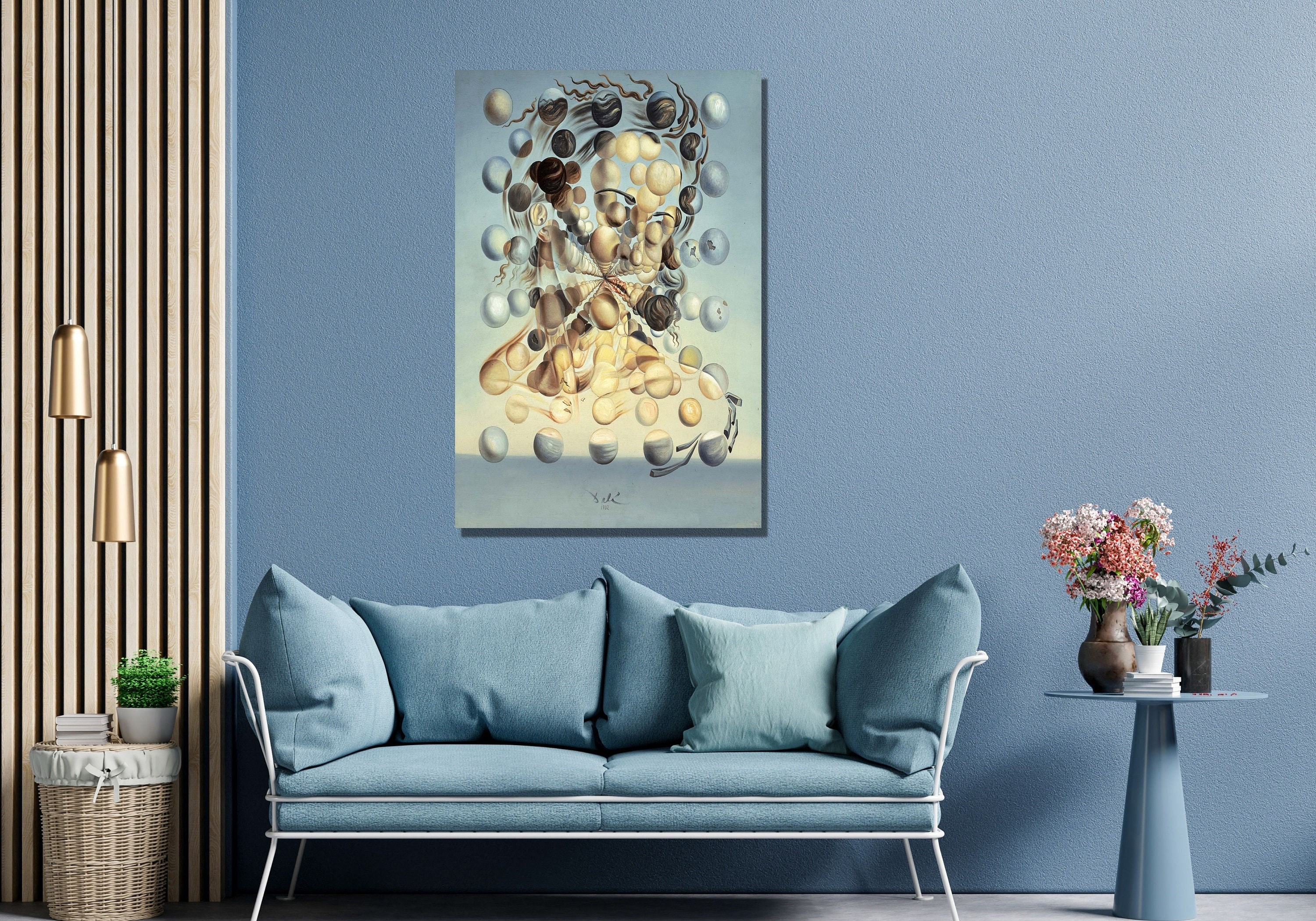 Salvador Dali Galatea of the Spheres Canvas Art Print: Boho Wall Decor ...