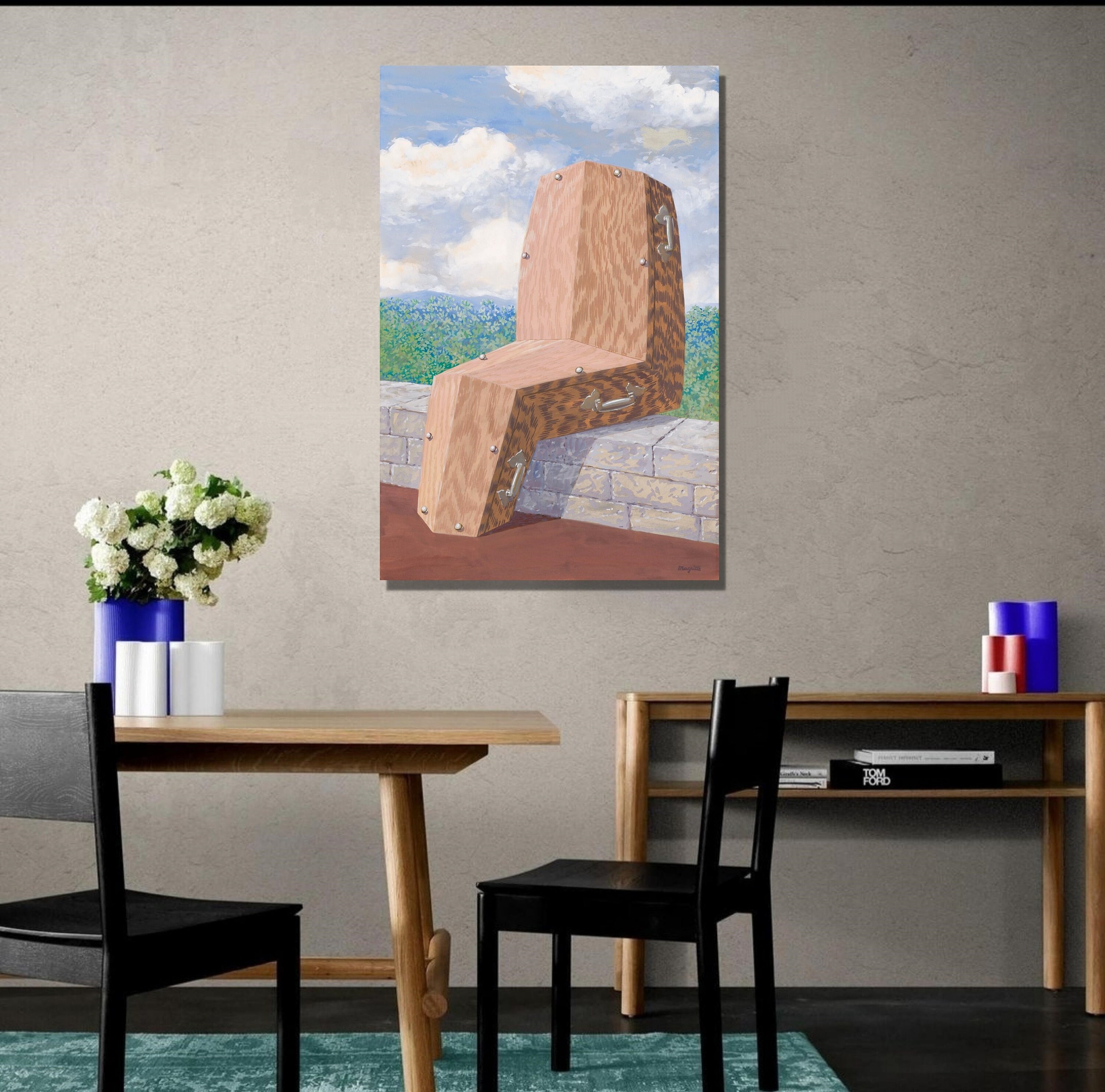 Rene Magritte the Beautiful Heretic Art Printrene Magritte - Etsy