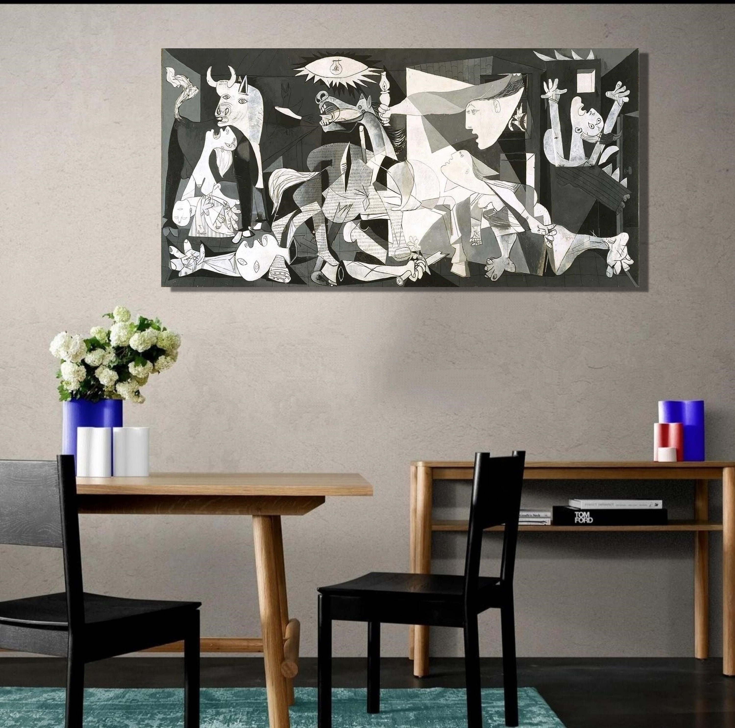 Pablo Picasso Guernica Art Printpablo Picasso Canvas Wall - Etsy