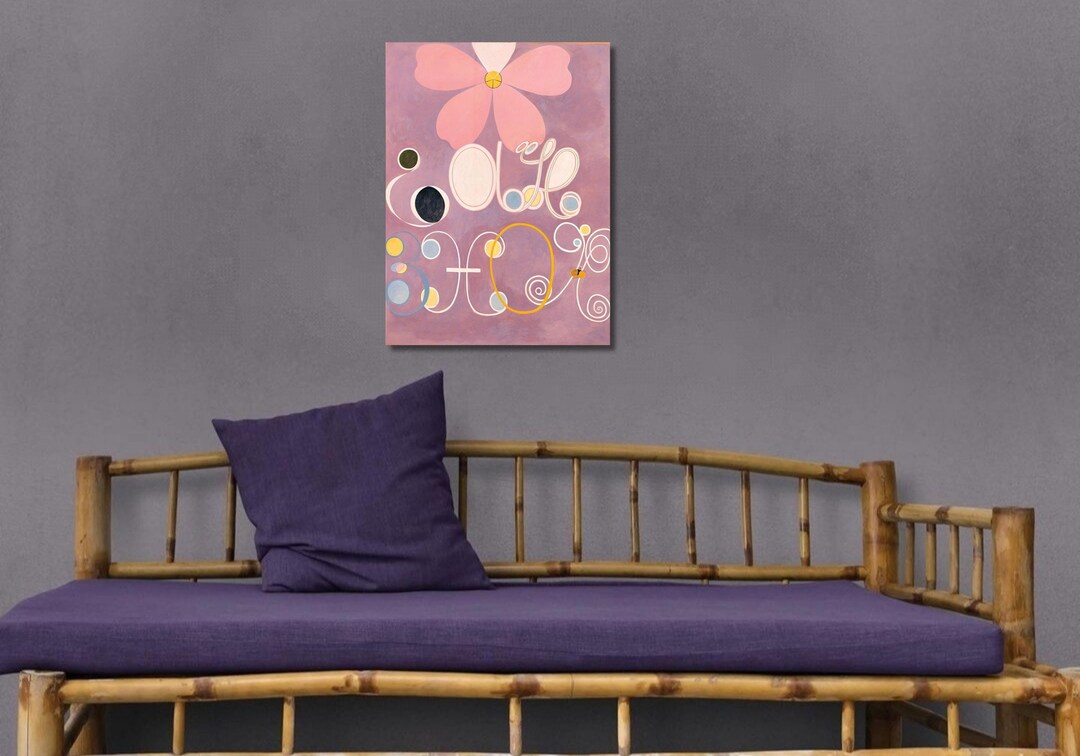 Hilma Af Klint, Adulthood No. 5, Abstract Art Canvas Print - Etsy