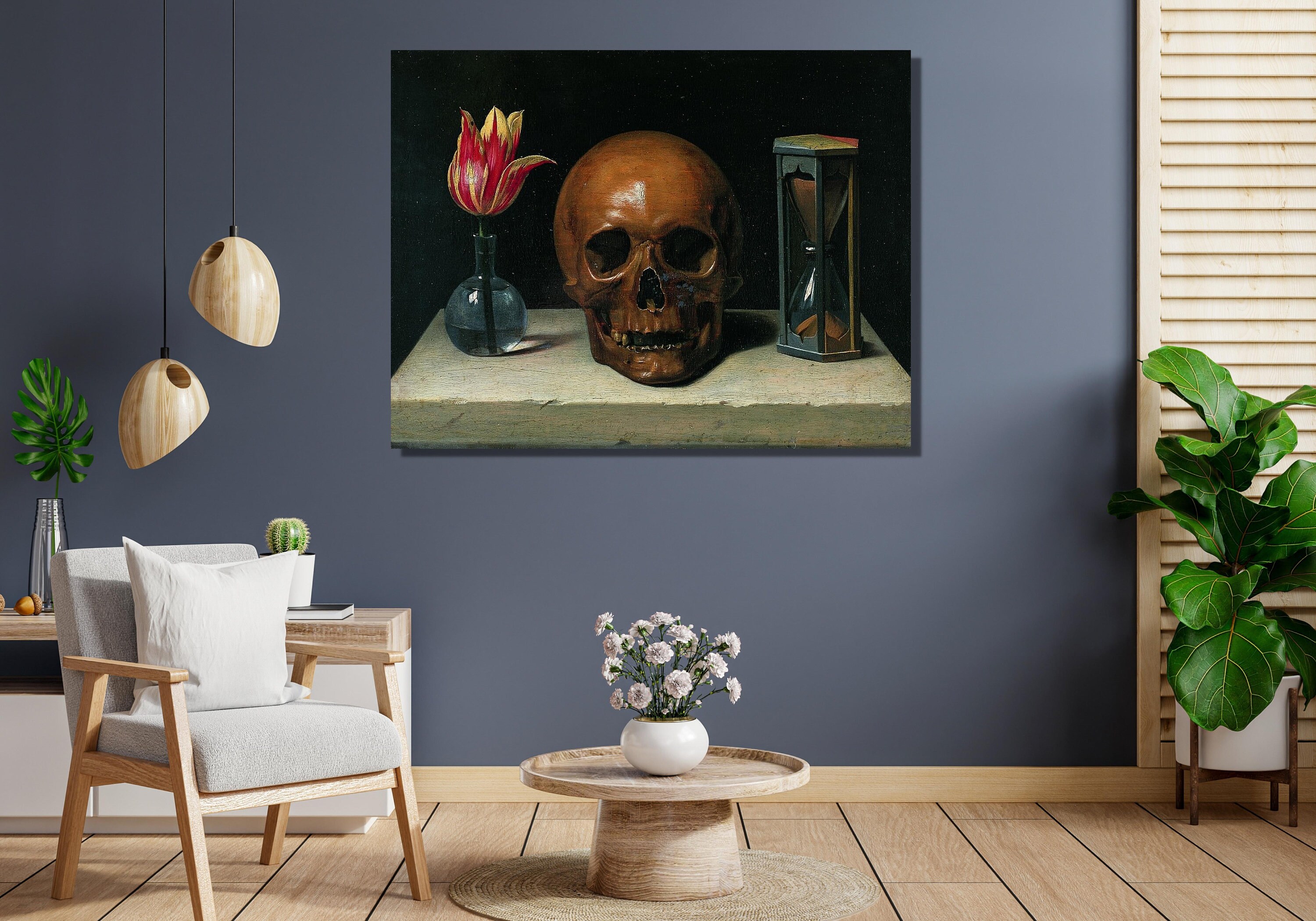 Memento Mori, Philippe De Champaigne Canvas Wall Art, Still-life With a ...
