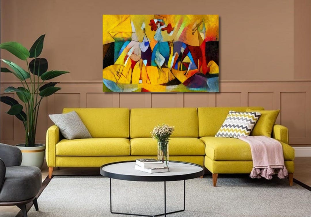 Joan Miro the Harlequin's Carnival Art Print, Joan Miró Canvas Wall Art ...