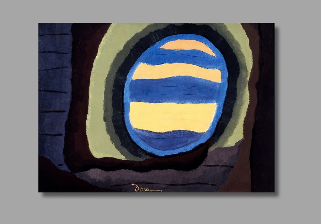 Arthur Dove Abstract Art Print, Out the Window Canvas Wall Decor - Etsy
