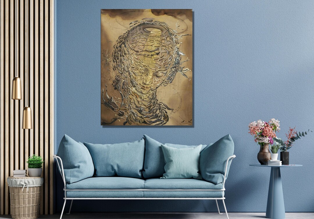 Salvador Dali Exhibition Poster,salvador Dali Canvas Print Art ...