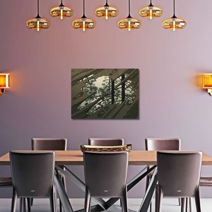 M.C. Escher Puddle Art Print,surrealist Canvas Poster, Fantasy Print ...