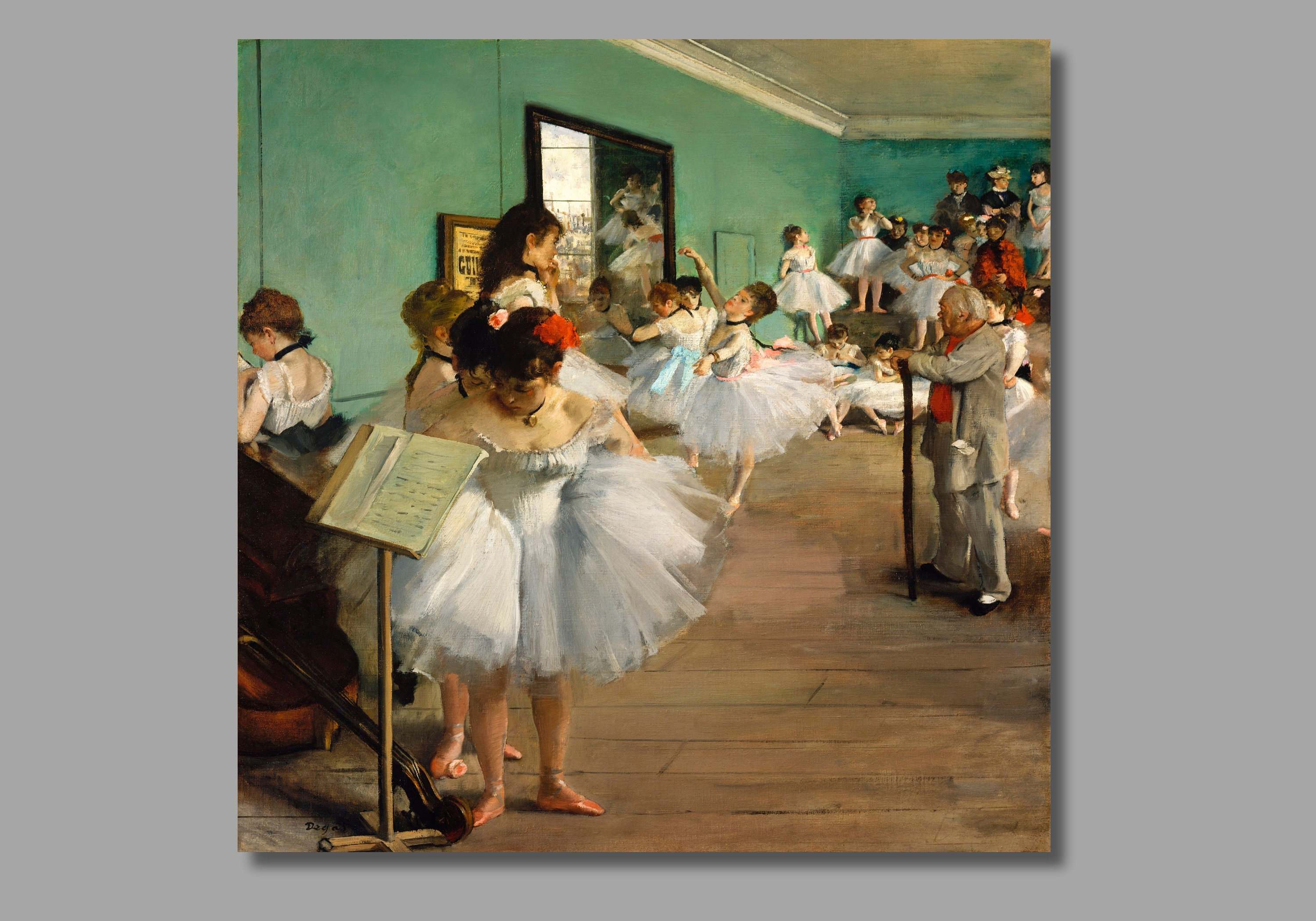Edgar Degas the Dance Class 1874 Art Print,edgar Degas Canvas Wall Art ...