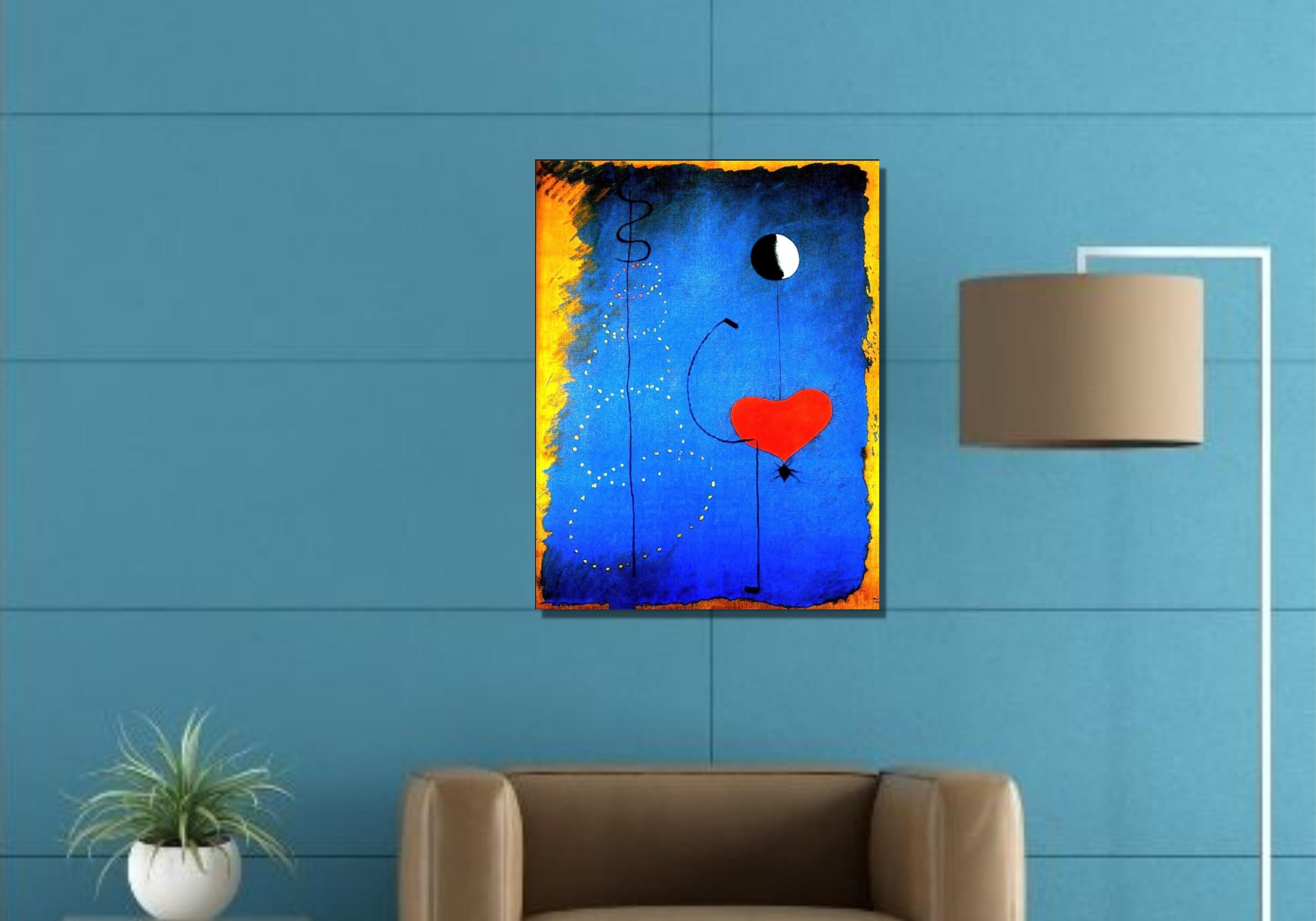 Joan Miro Dancer Art Print,joan Miró Canvas Wall Art,joan Miro Artwork ...