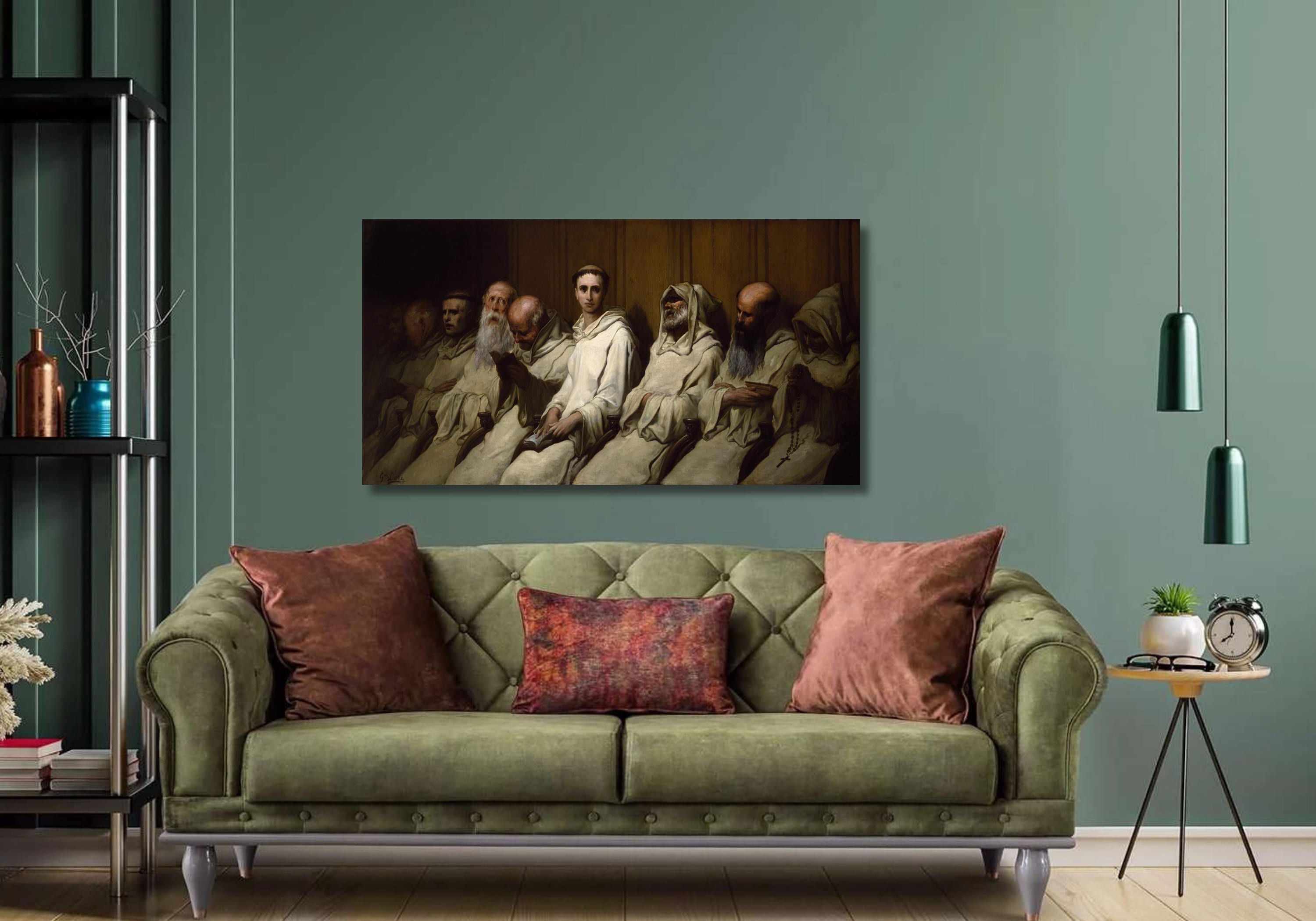 Gustave Dore the Neophyte first Experience of the Monastery Art Print ...