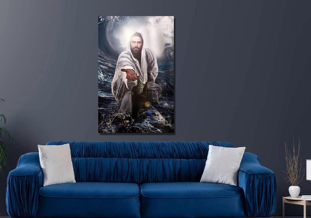 Jesus Poster, Jesus Print, Poster Prints Canvas Wall Art Jesus Canvas ...