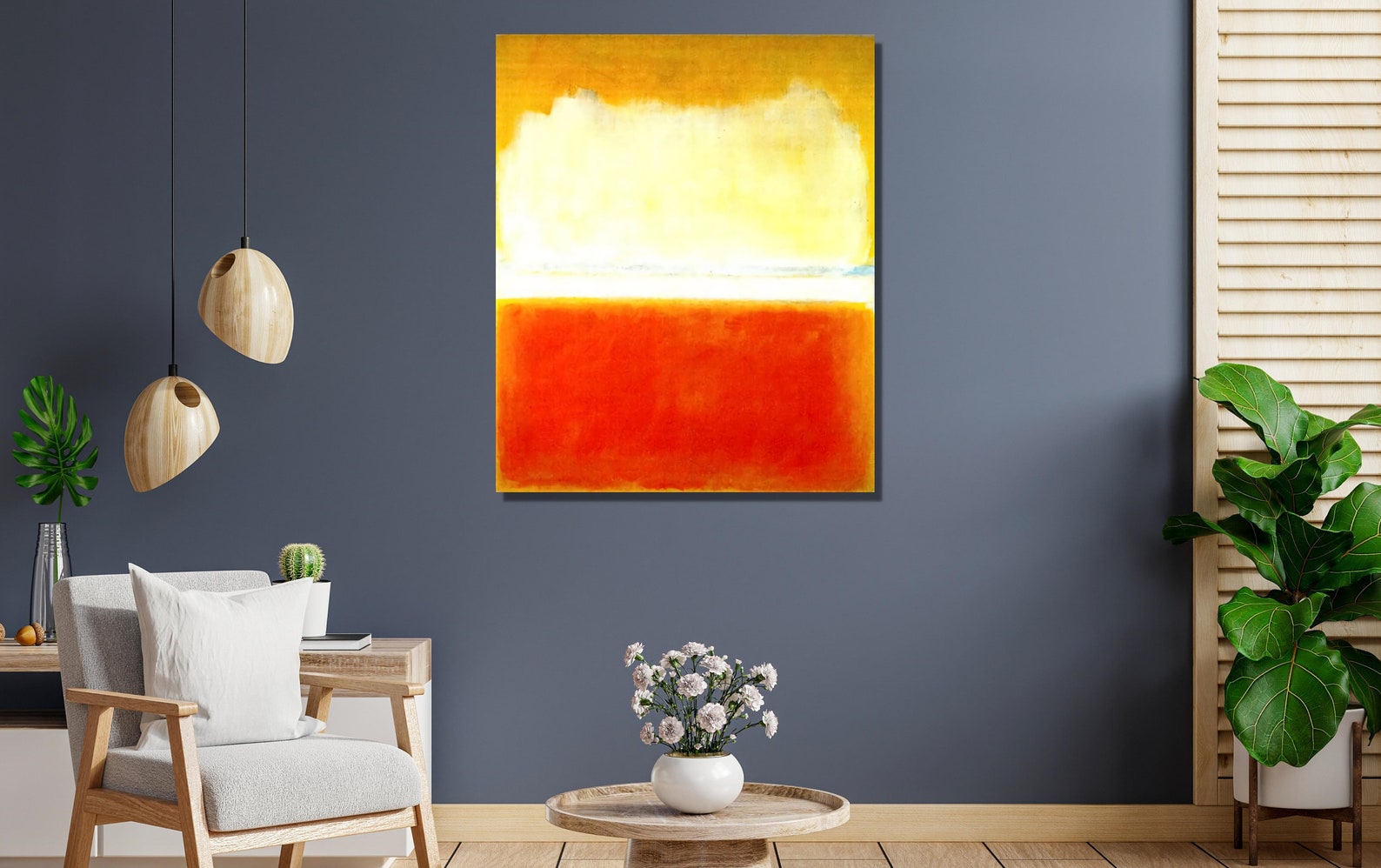 Mark Rothko No.8 Art Print, Reproduction Painting,mark Rothko Canvas ...