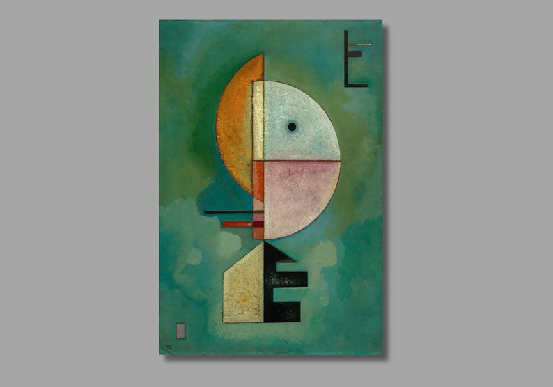 Wassily Kandinsky Upward Art Print,wassily Kandinsky Canvas Wall Art ...