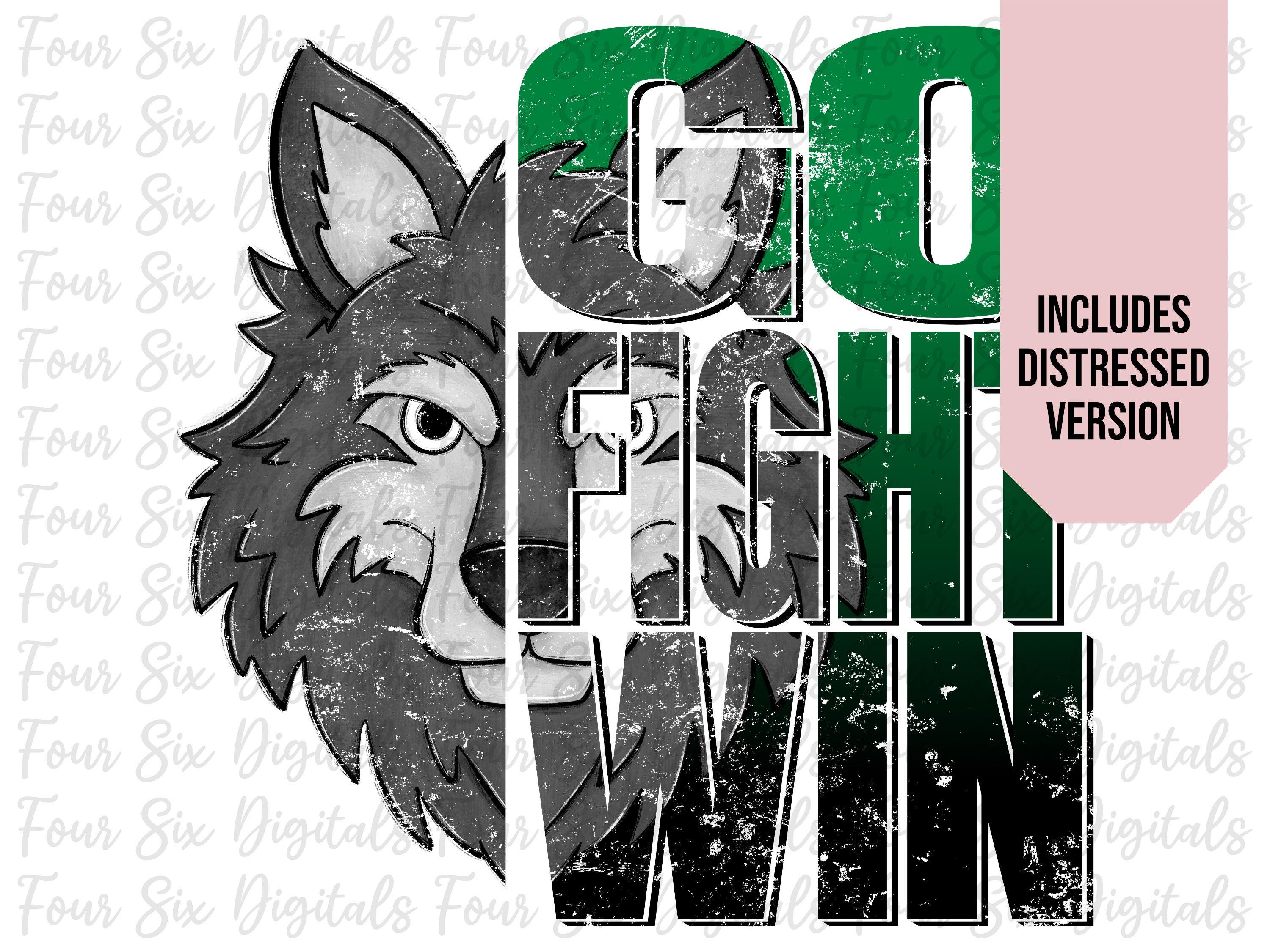 Go Fight Win Wolves Png, Wolves Png, School Spirit, Wolf Mascot ...